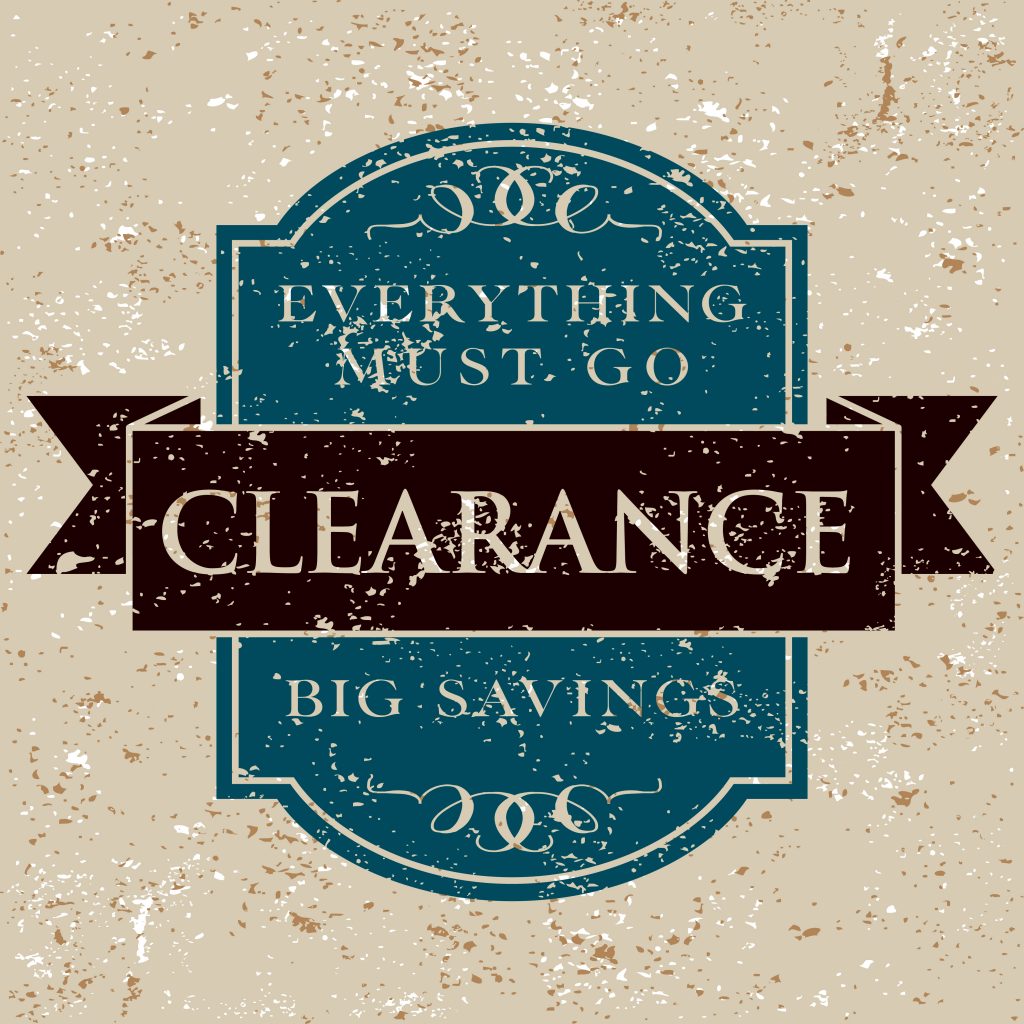 CLEARANCE PRODUCTS | Renovators Paradise