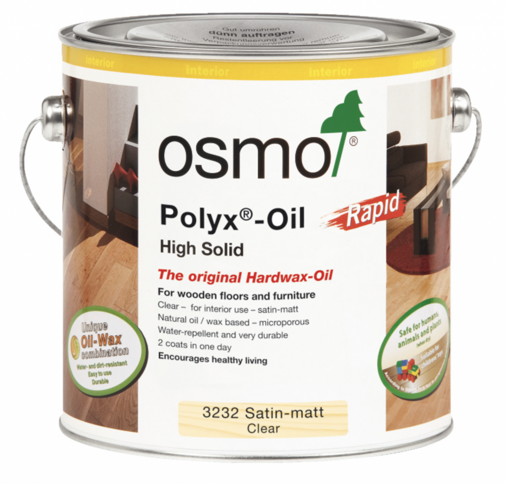 OSMO POLYX OIL RAPID SATIN | Renovators Paradise