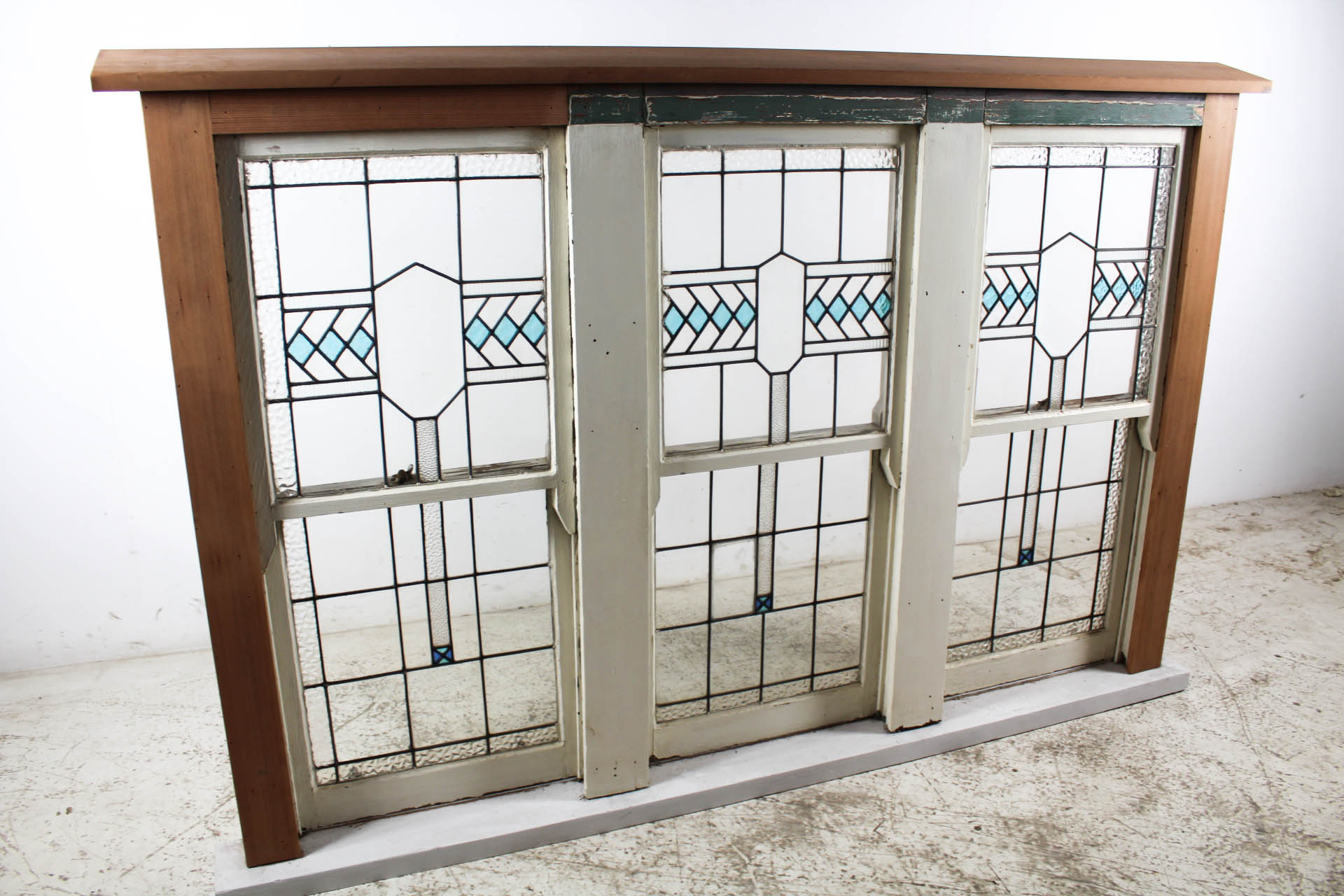 Leadlight Recycled Window | Renovators Paradise - Art Deco Glass