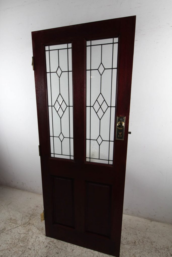 Budget Leadlight Door | Renovators Paradise