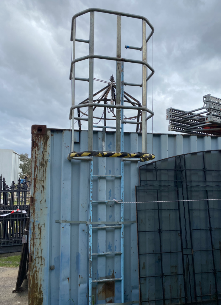 External Caged Ladders | Renovators Paradise