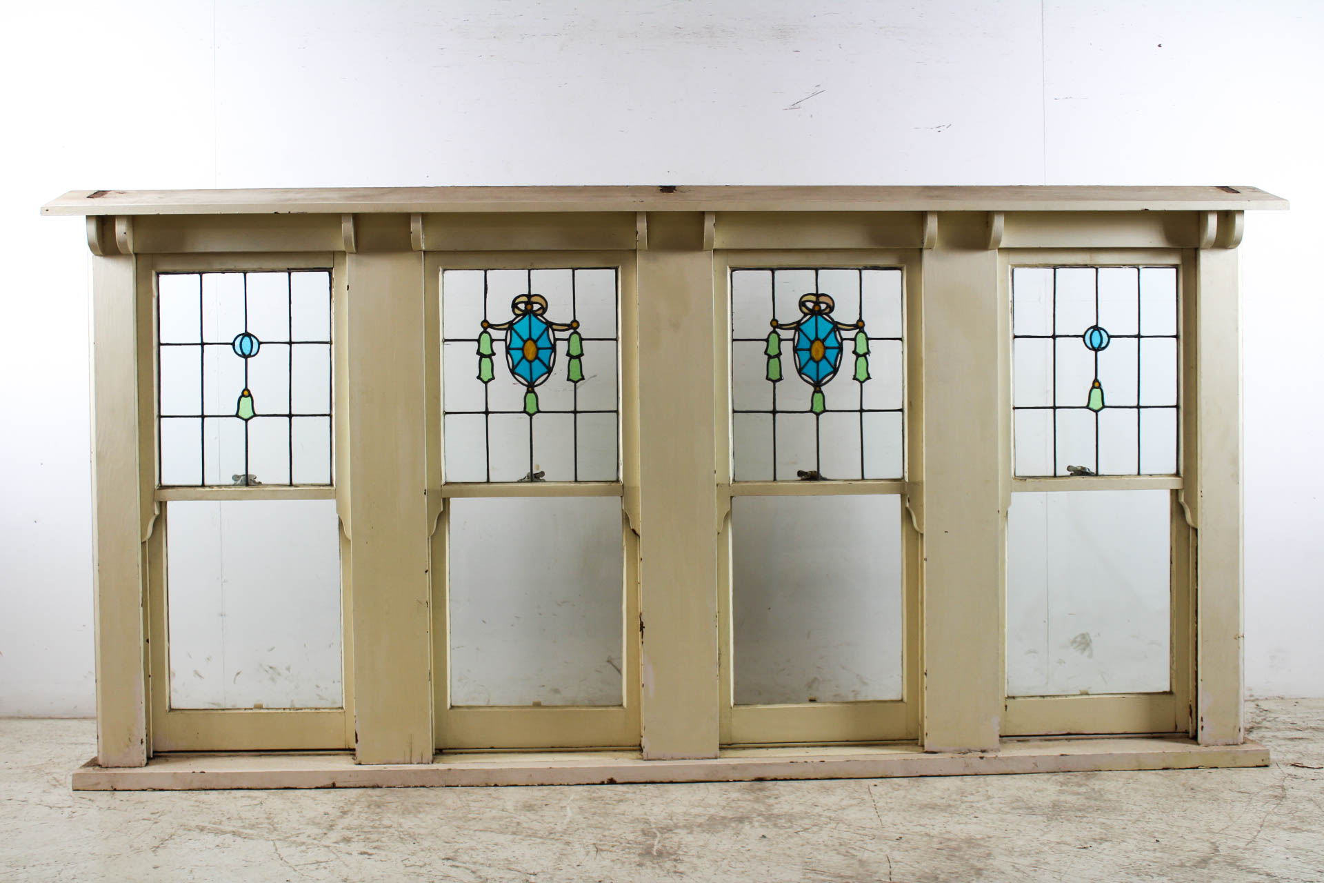 Quad Sash Leadlight Windows | Renovators Paradise