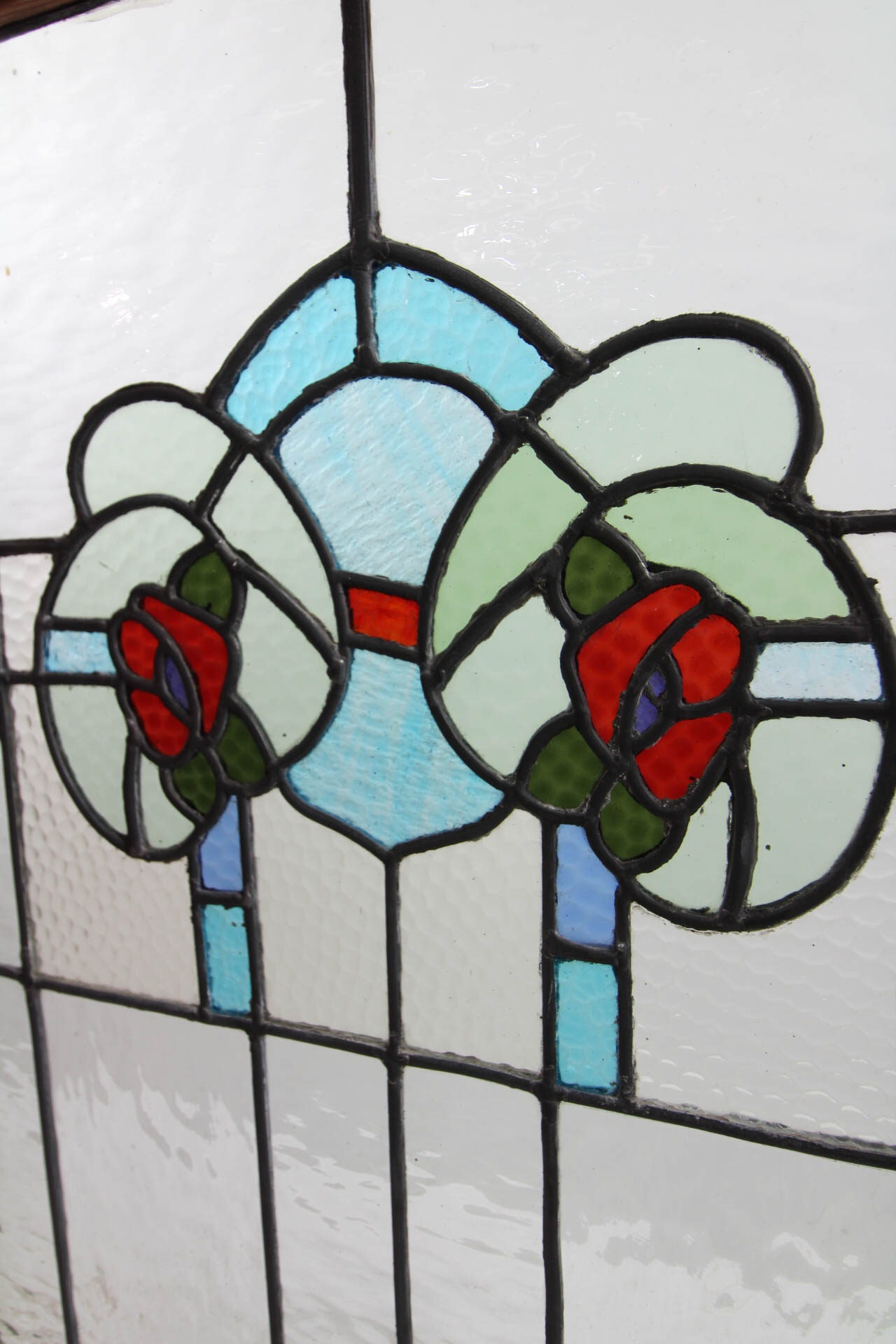 Groovy Leadlight Window | Renovators Paradise - Leadlight