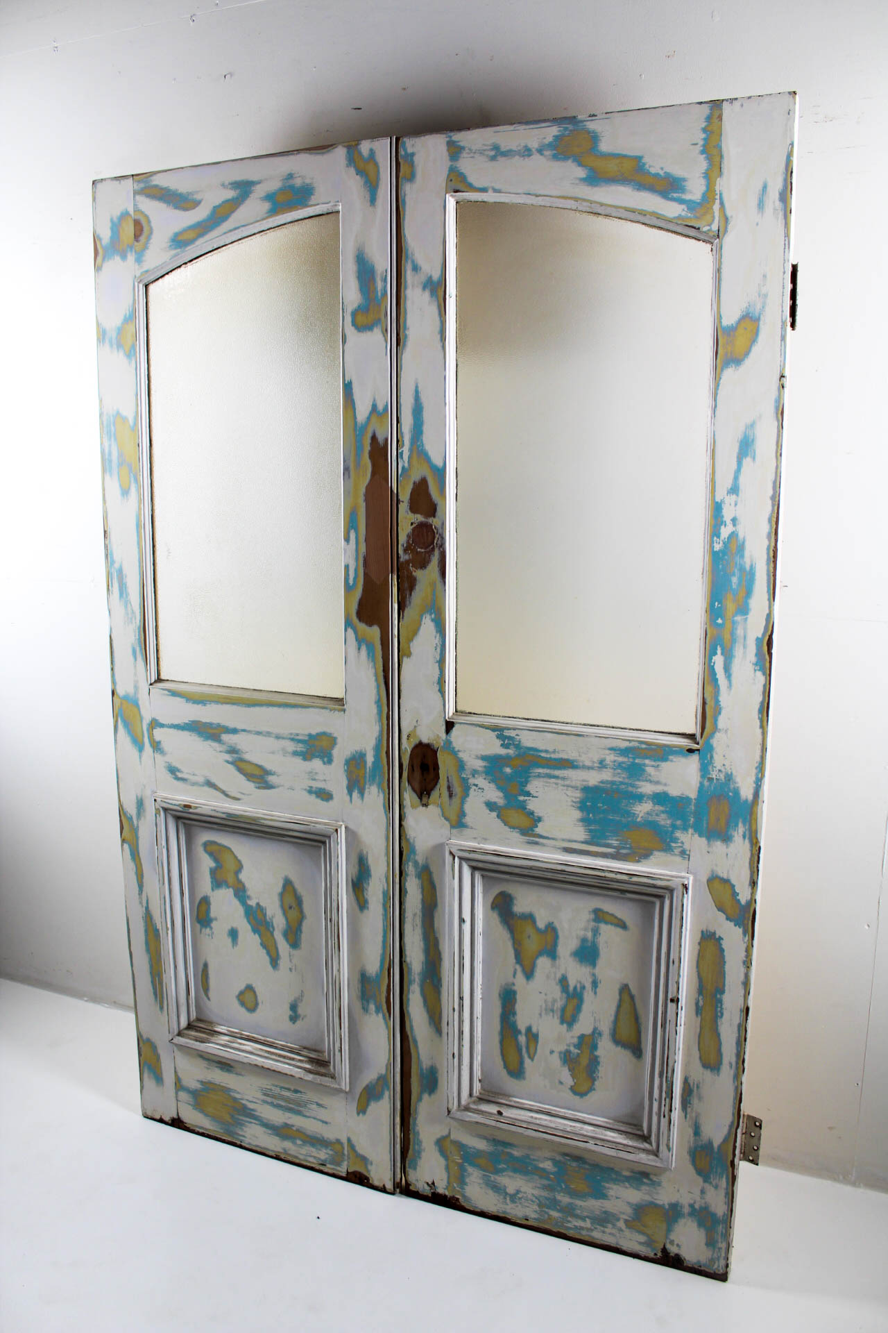 Vintage Front Door Set | Renovators Paradise - Old Melbourne Doors
