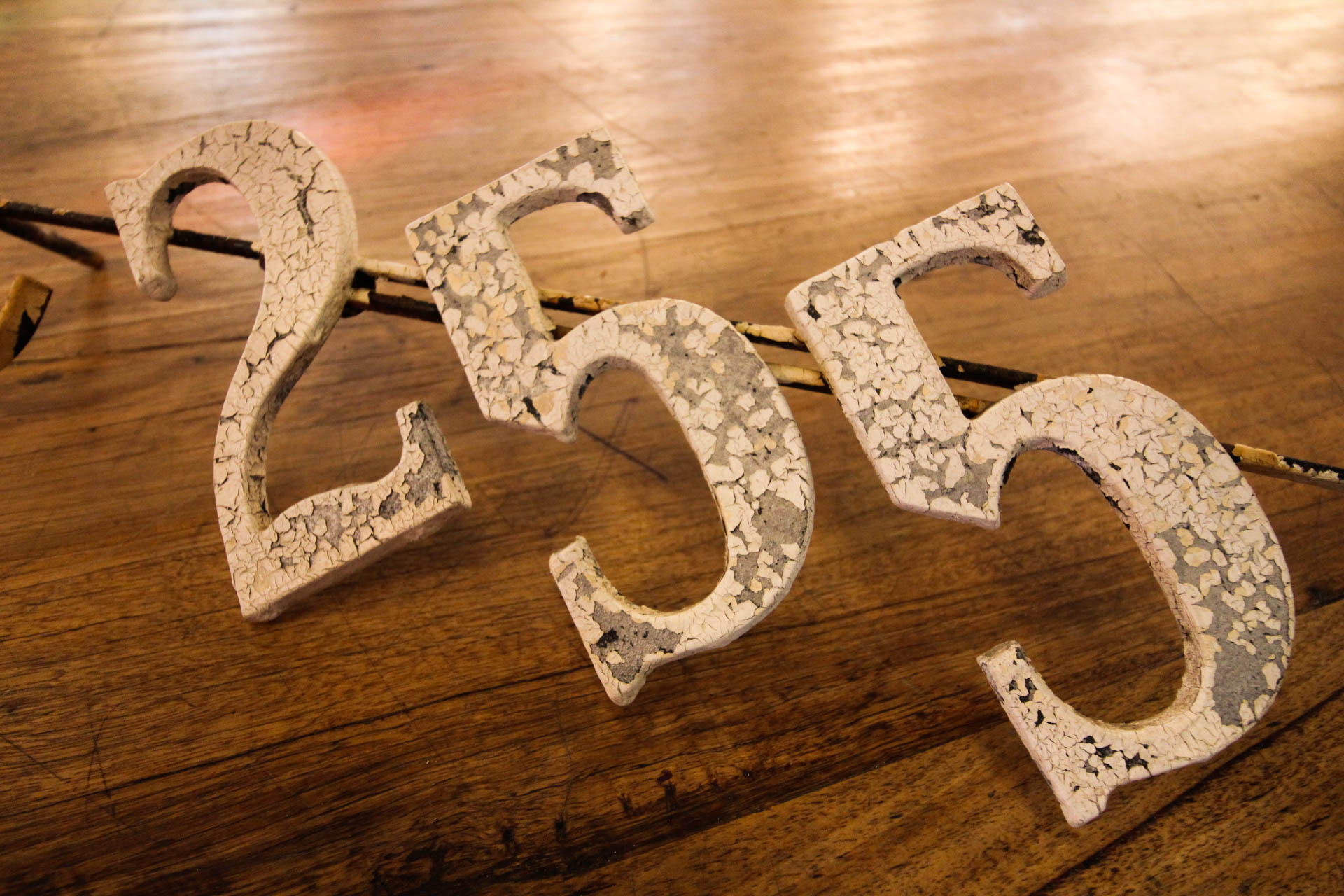 Number 255 | Renovators Paradise - recycled house numbers
