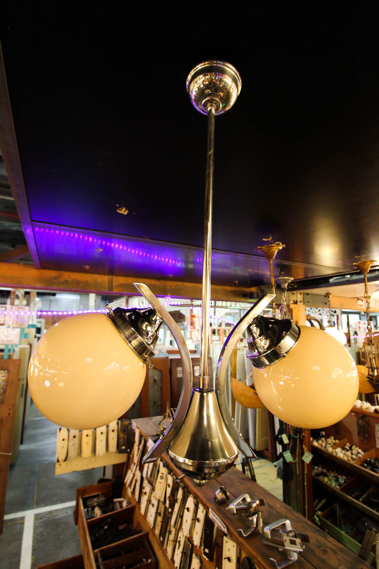 Restored Art Deco Light | Renovators Paradise - Recycled Lights