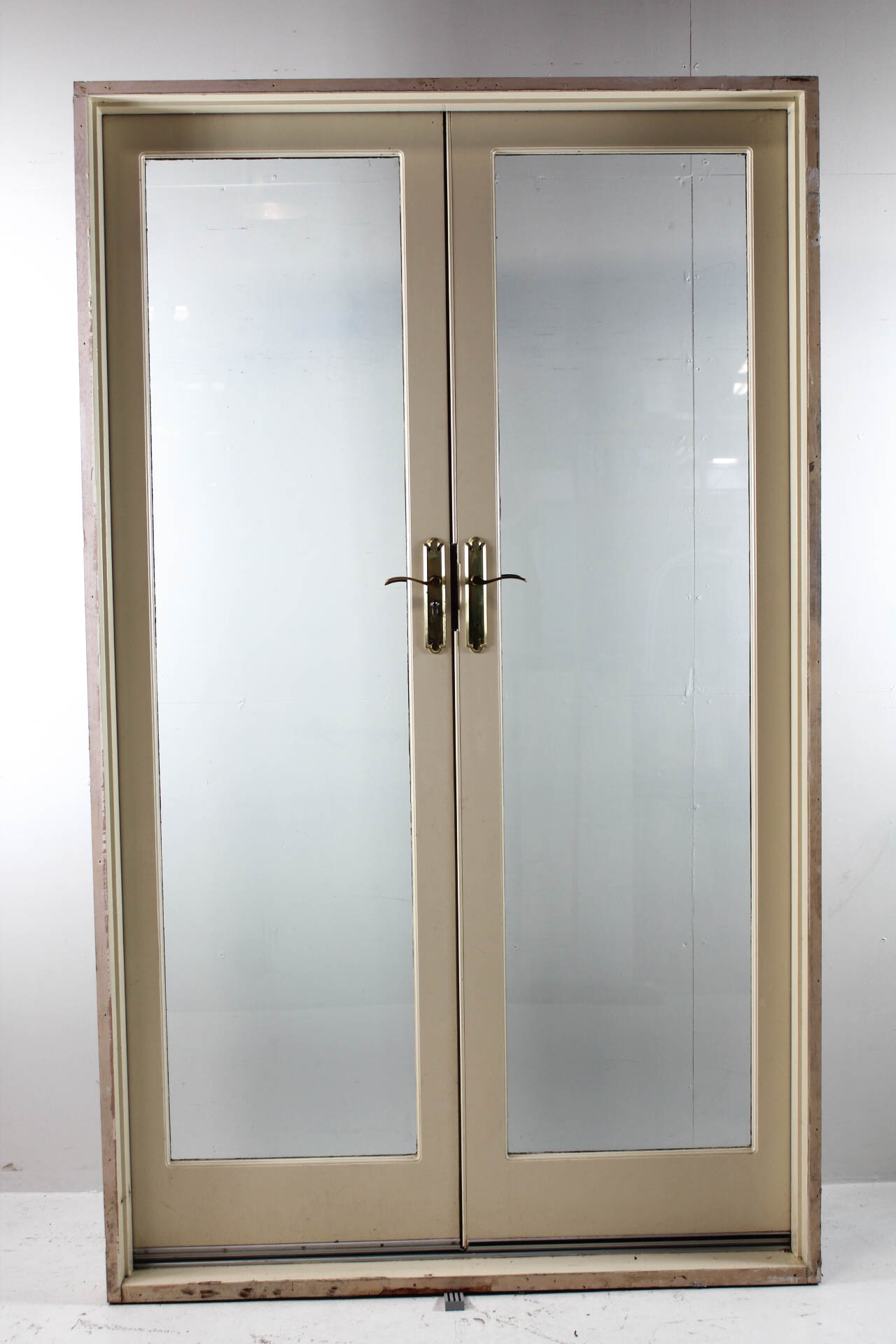 Framed Laminate Glass Doors | Renovators Paradise - Cheap Doors