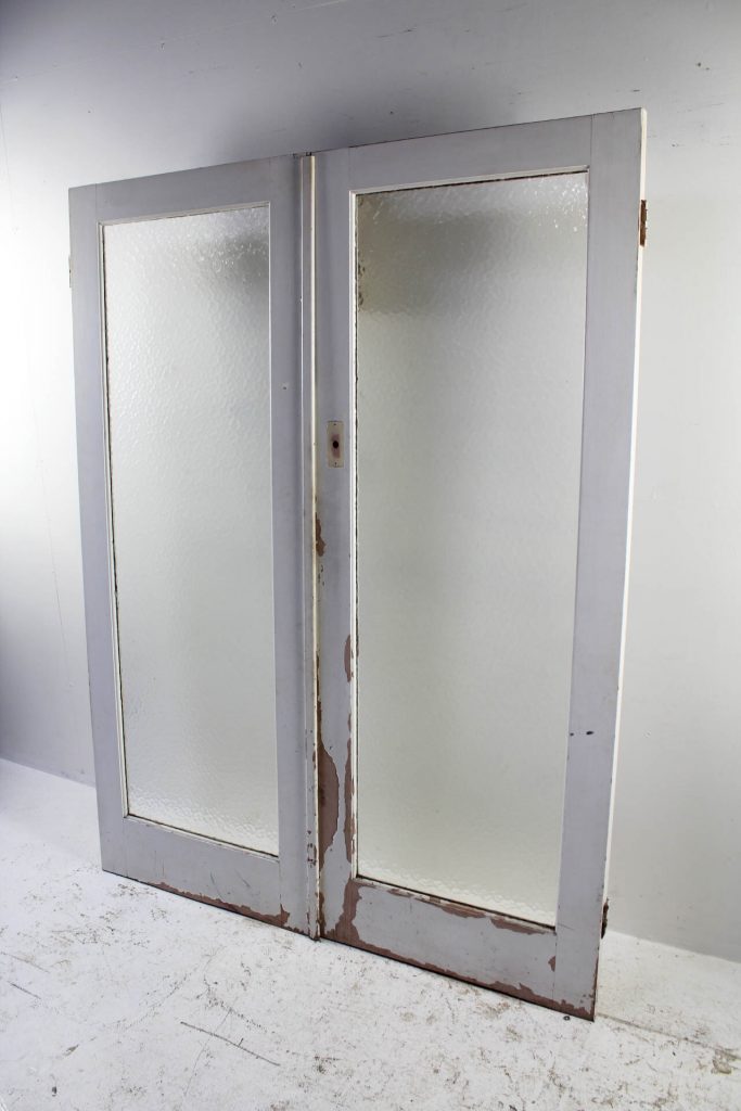 Cathedral Glass Door Set | Renovators Paradise - Period Doors