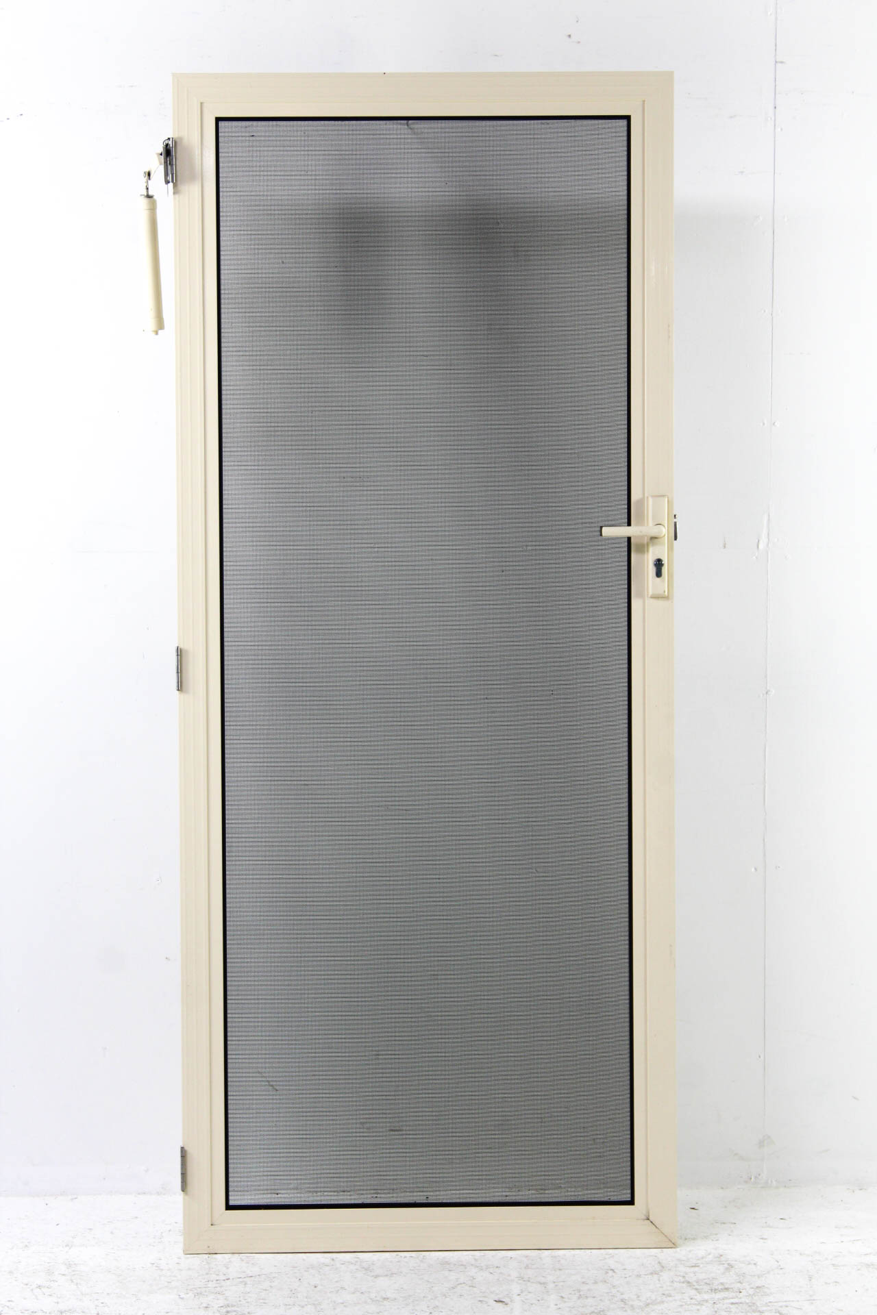 Cream Security Door | Renovators Paradise Cream Security Door