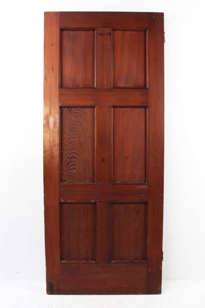 Six Panel Red Pine Door | Renovators Paradise