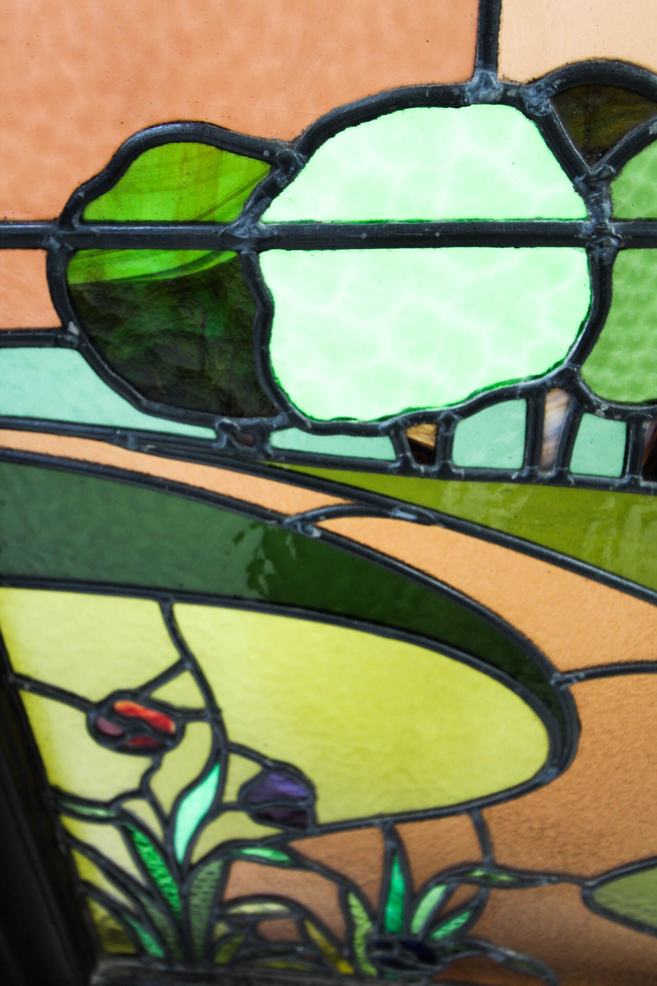 Amazing Arched Leadlight Feature | Renovators Paradise - Vintage