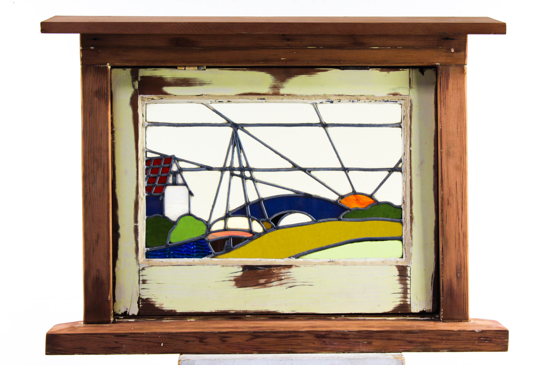 River Scene Highlight Window | Renovators Paradise - WOW