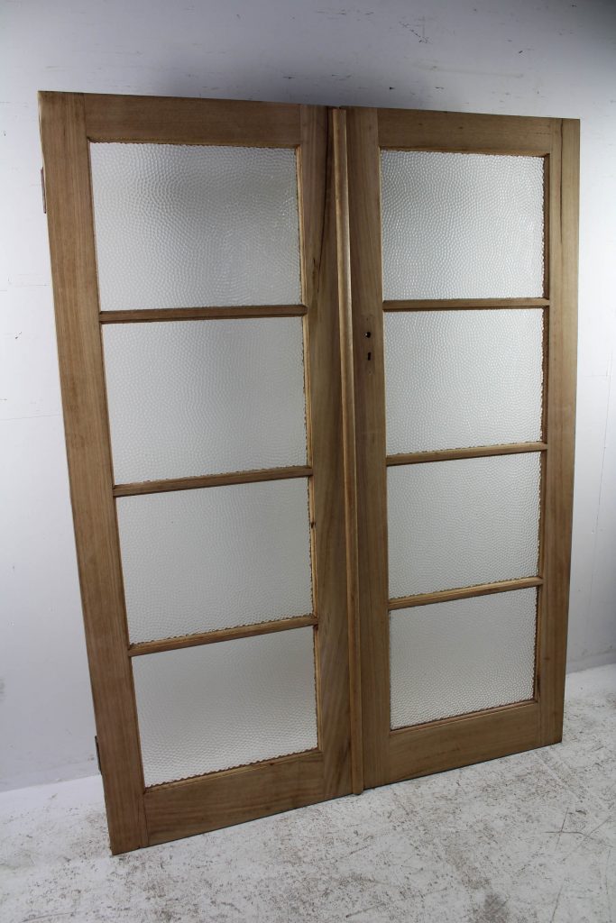 Hammer Glass Door Set | Renovators Paradise - Restored Doors