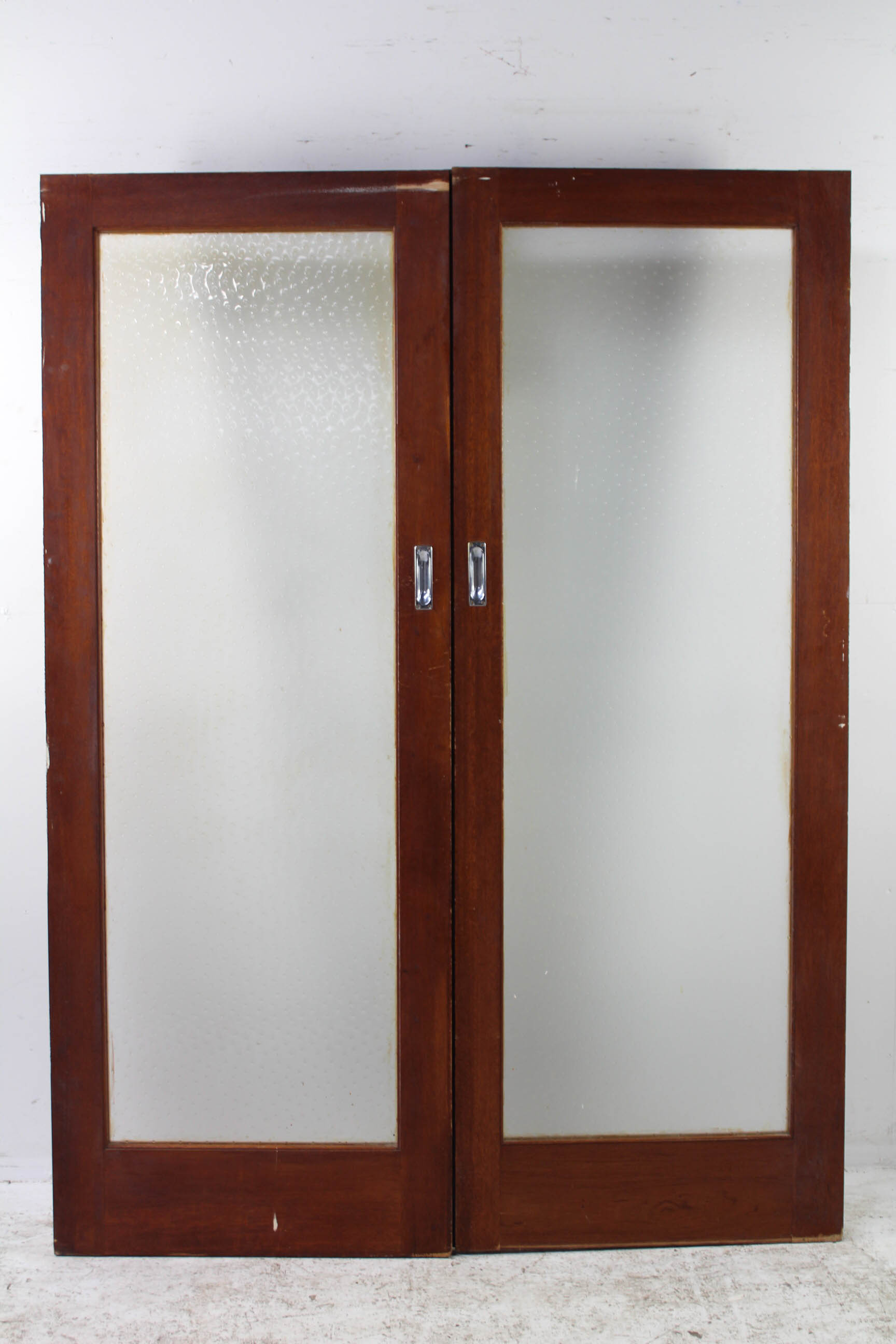 Retro Glass Sliding Doors | Renovators Paradise - second hand doors