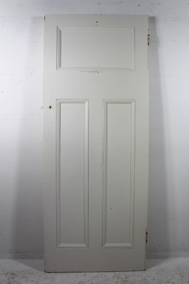Kew Three Panel Doors | Renovators Paradise - Old Doors For Sale