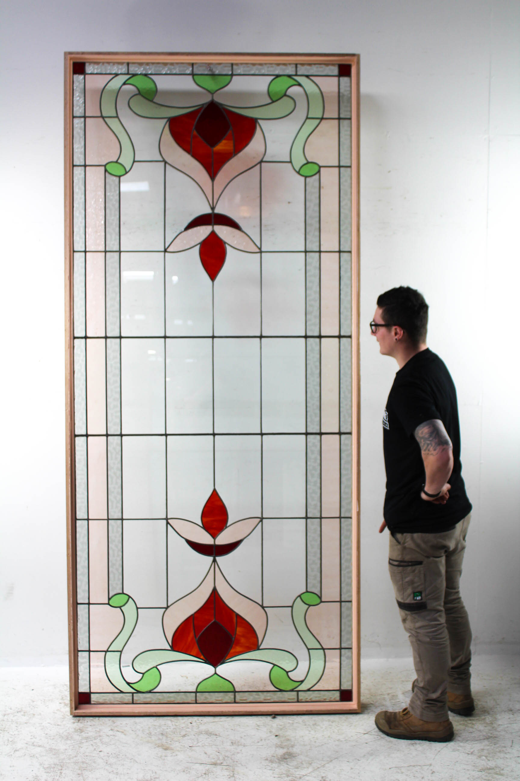 Impressive Monster Leadlight | Renovators Paradise - Recycled
