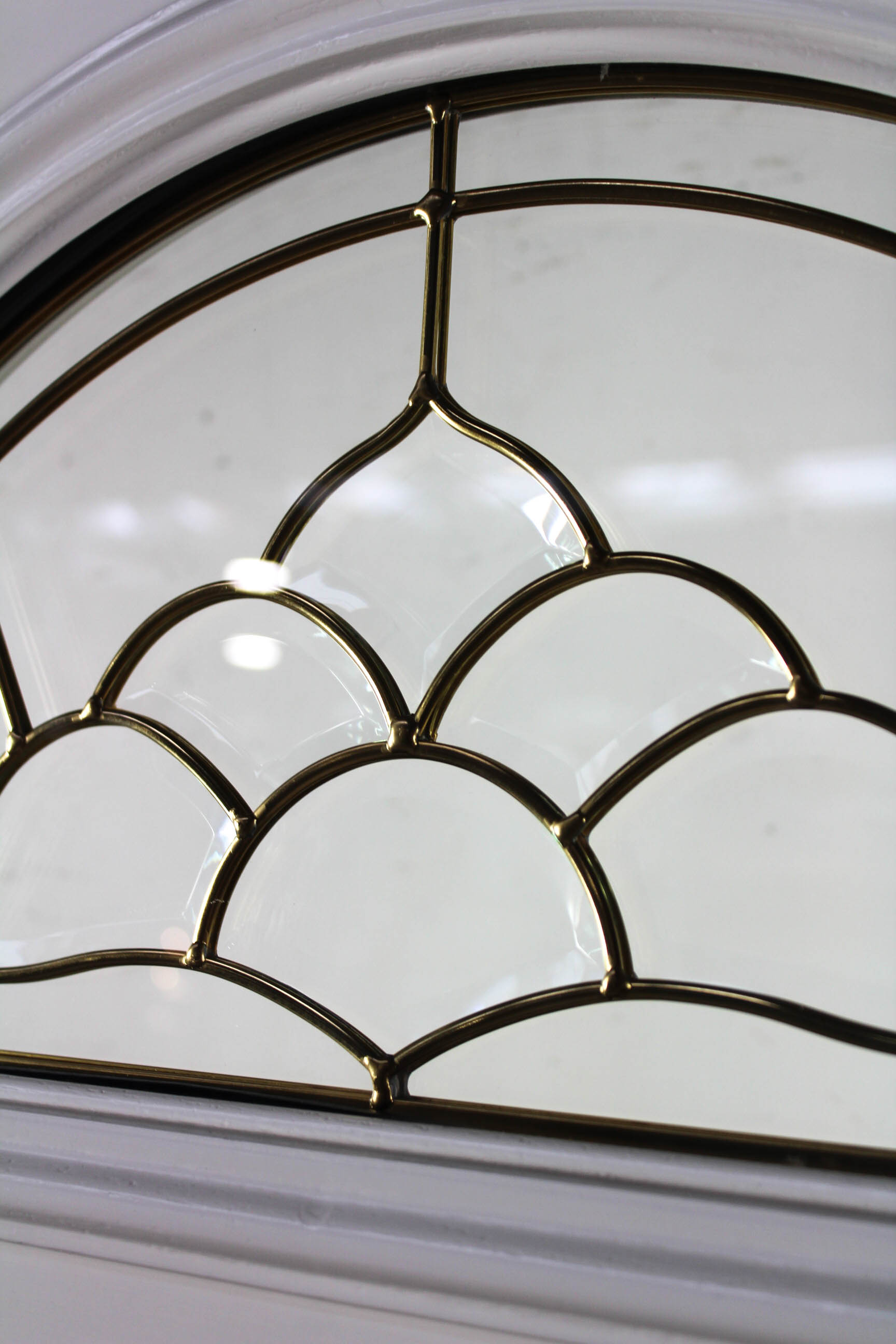 Modern Leadlight Front Door | Renovators Paradise Modern Leadlight