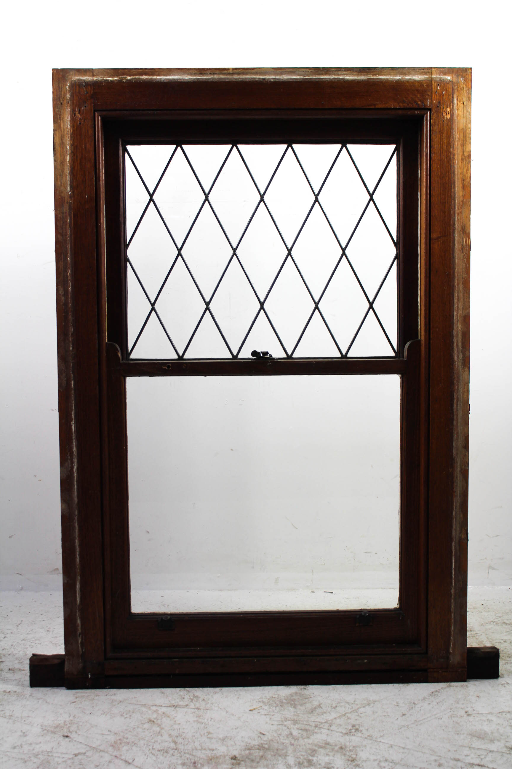 Diamond Leadlight Sash Windows | Renovators Paradise - Recycled