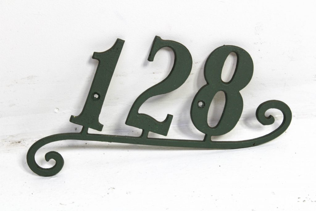 Classic House Numbers | Renovators Paradise - Vintage House Numbers