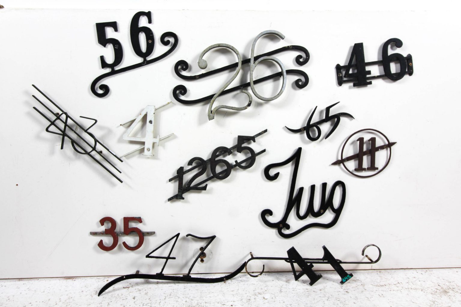 Classic House Numbers | Renovators Paradise - Vintage House Numbers
