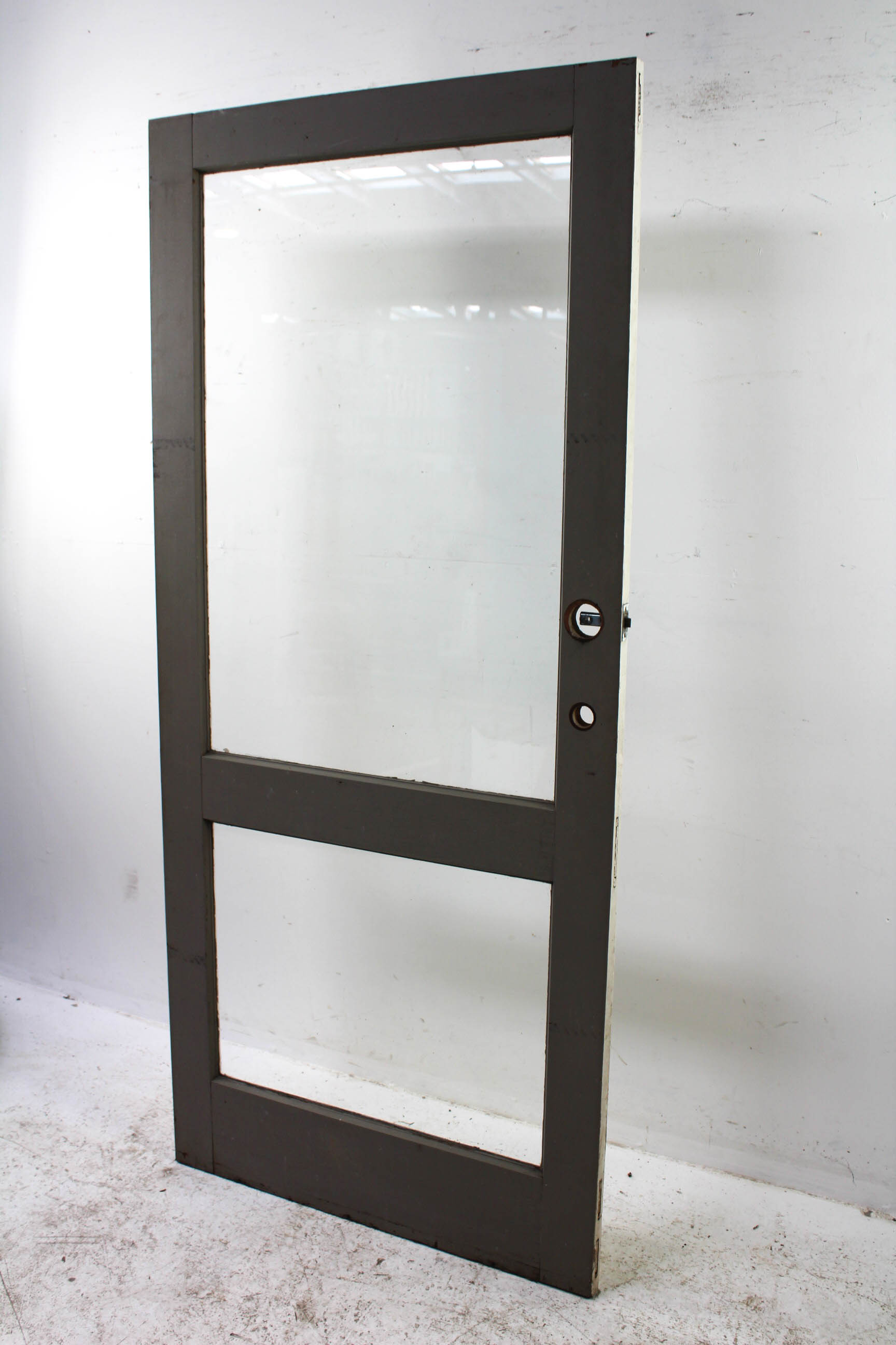 Two Pane Clear Glass Door | Renovators Paradise - Recycled