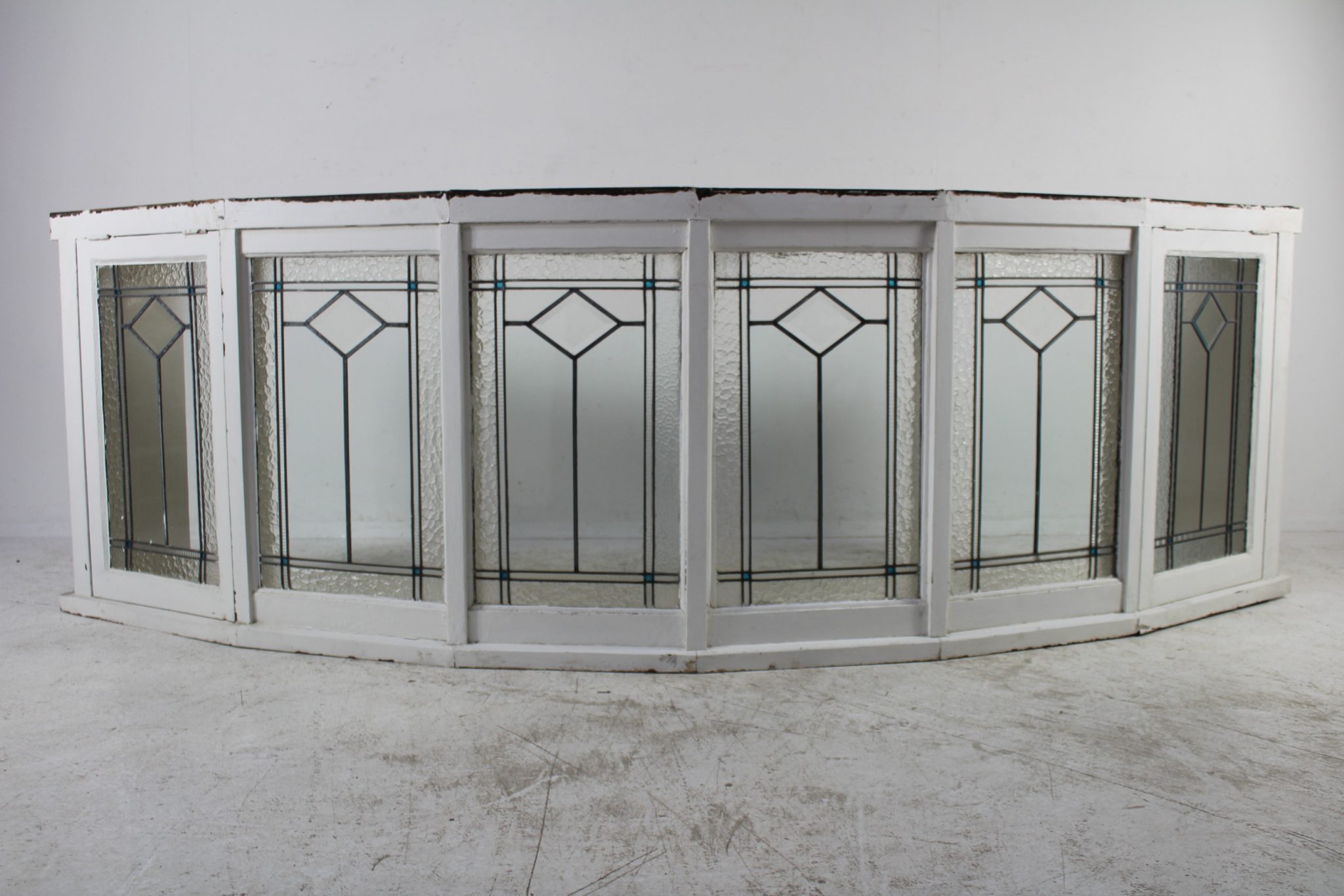 Rare Leadlight Bay Windows | Renovators Paradise - Vintage Windows