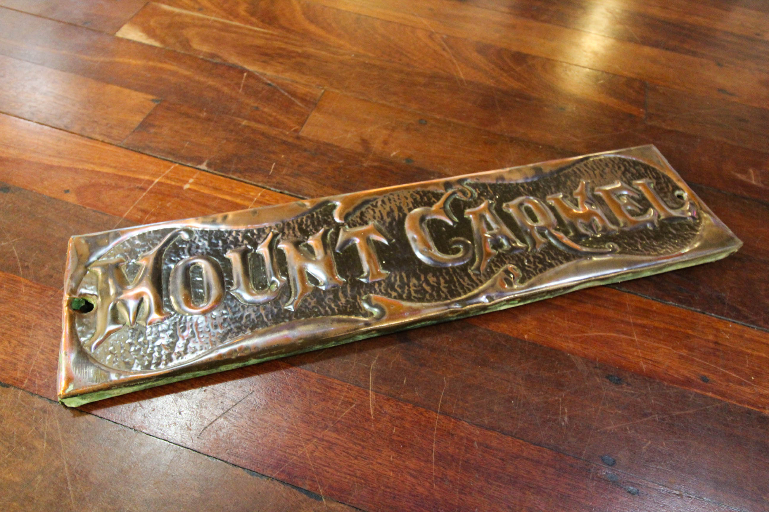 Mount Carmel Sign | Renovators Paradise - House Signs