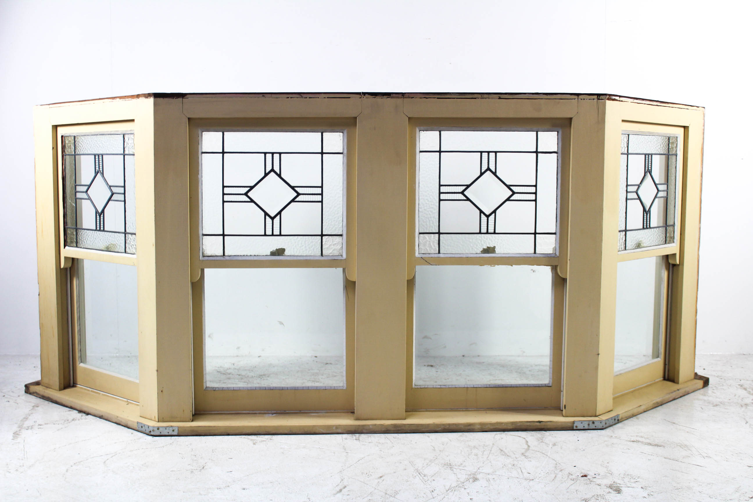 Caulfield Leadlight Bay Window | Renovators Paradise - Recycled