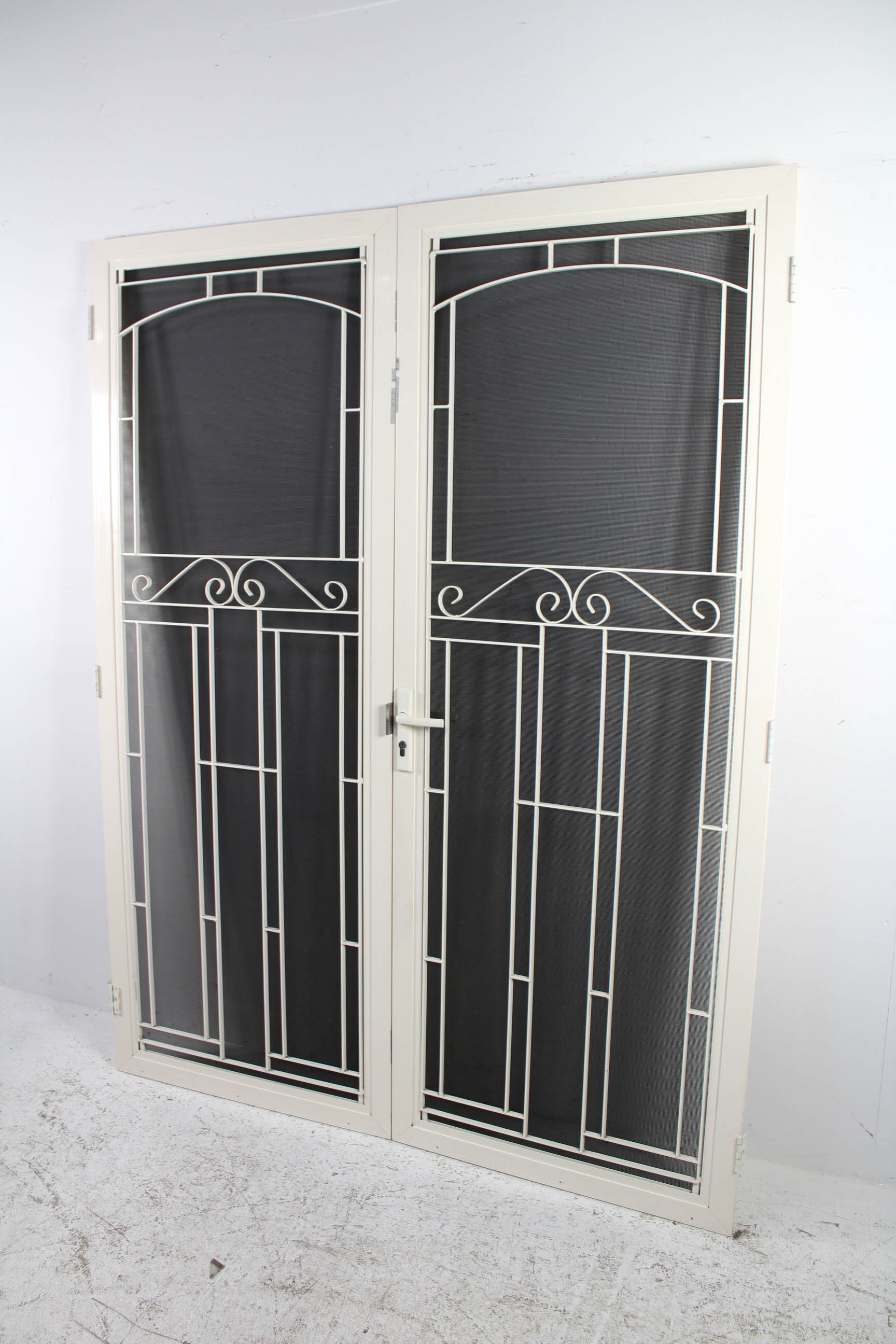 Security Door Set | Renovators Paradise - Recycled