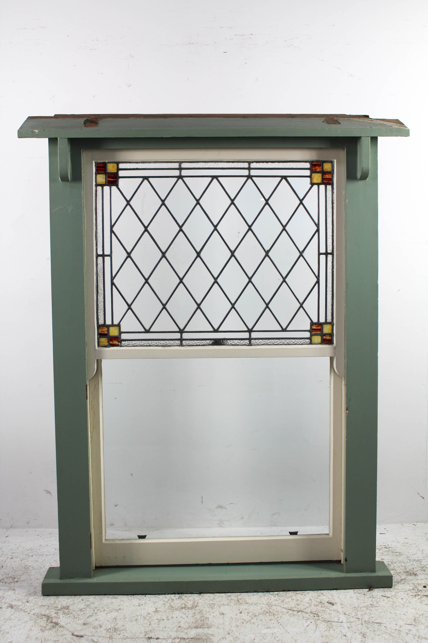 Beautiful Leadlight Sash Window | Renovators Paradise - Amazing