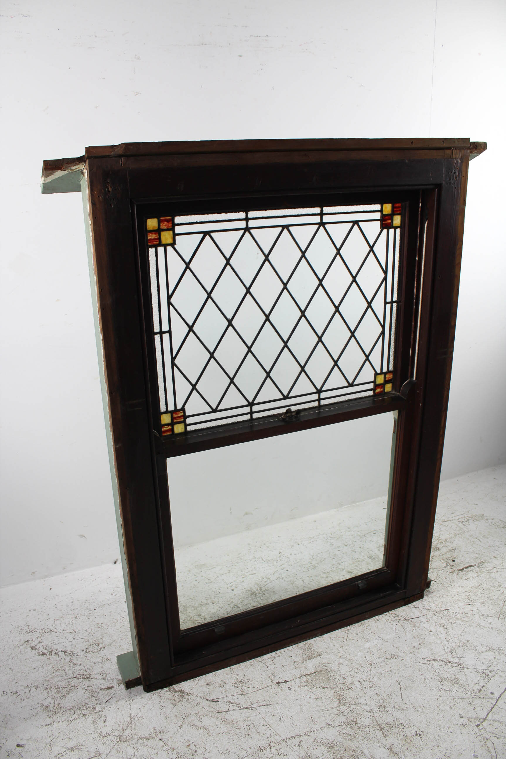Beautiful Leadlight Sash Window | Renovators Paradise - Amazing