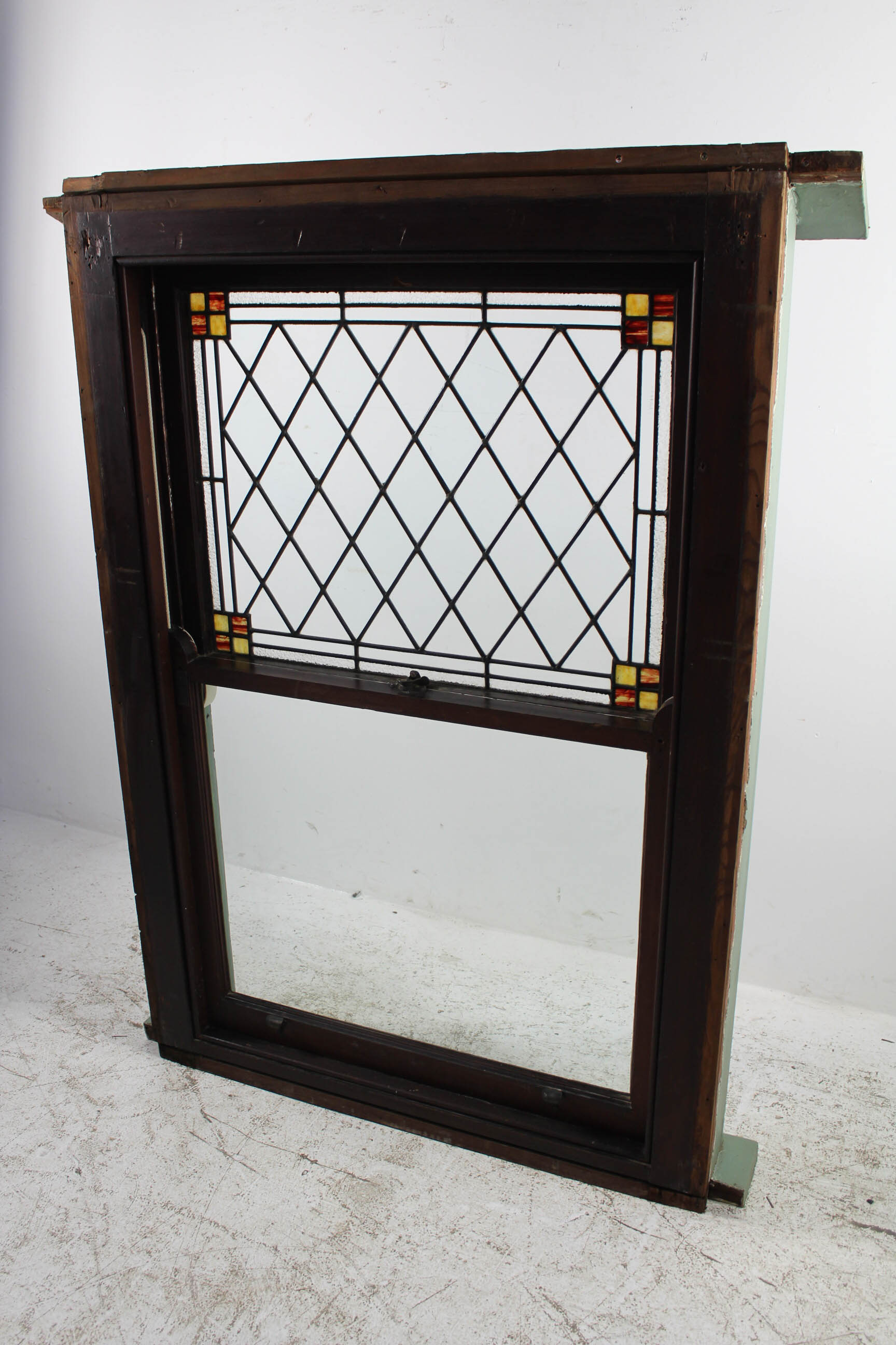 Beautiful Leadlight Sash Window | Renovators Paradise - Amazing