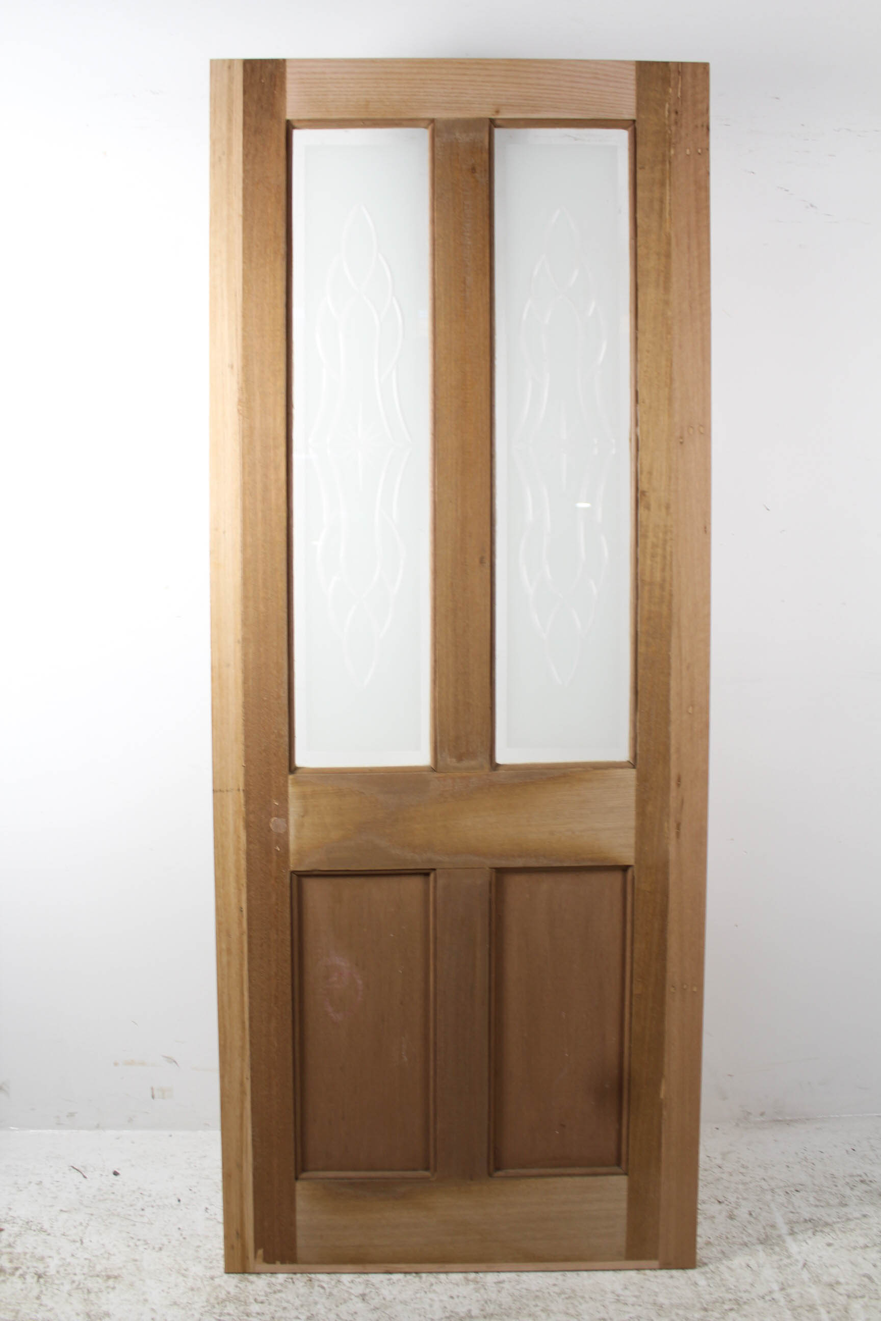 Elegant Etched Door | Renovators Paradise Elegant Etched Door