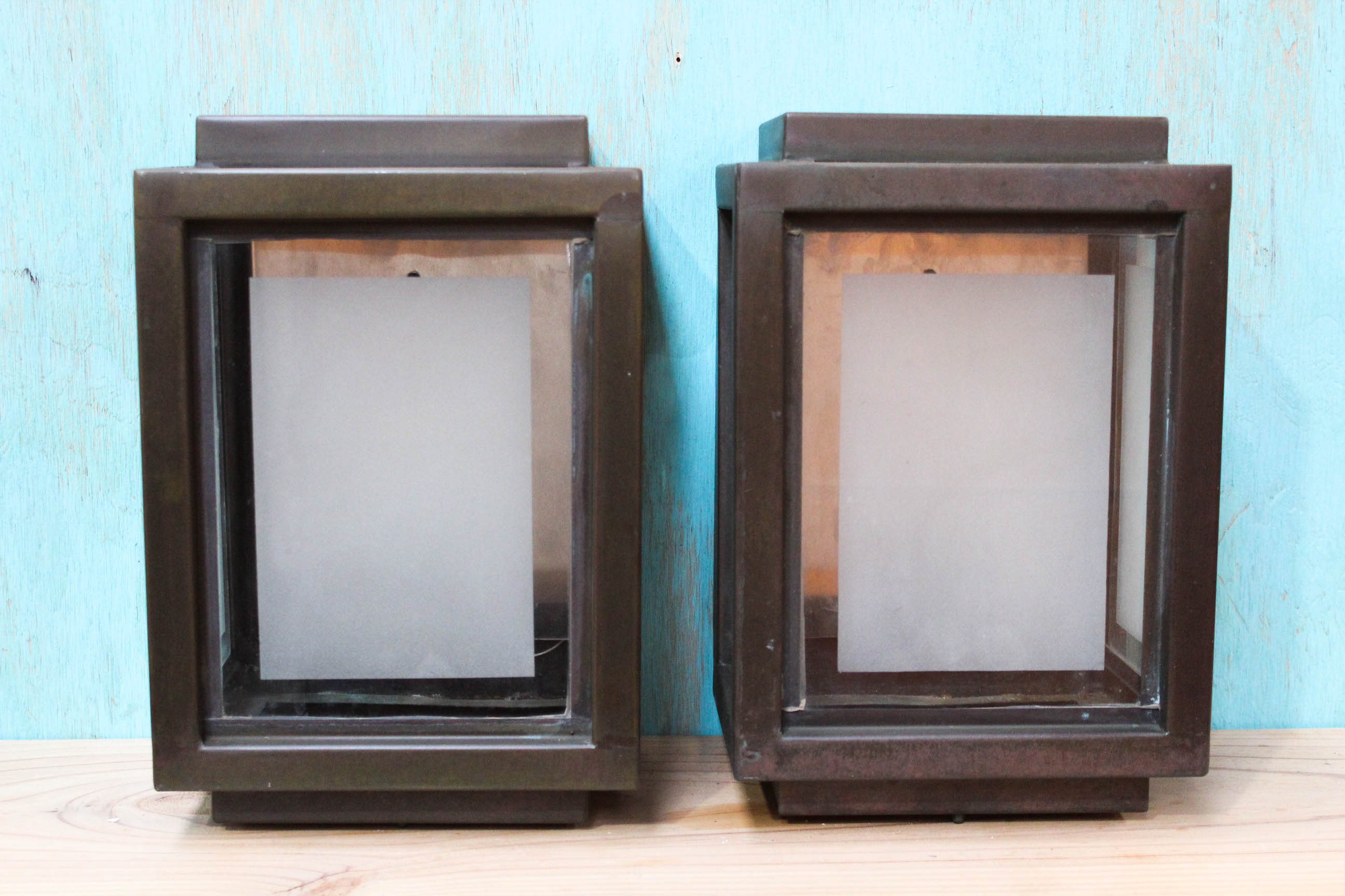 Copper Light Set | Renovators Paradise - Recycled