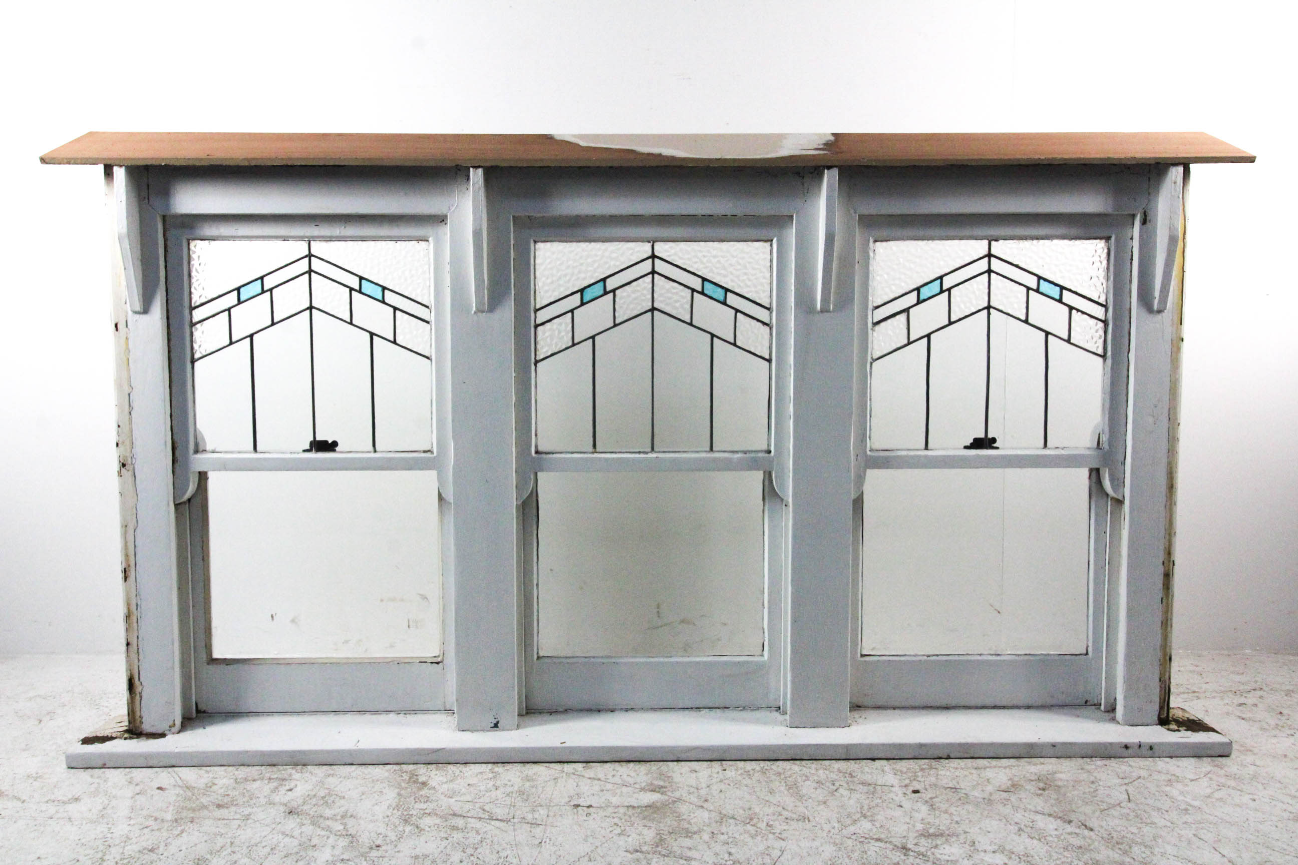 Restored Deco Leadlight Window | Renovators Paradise Restored Deco