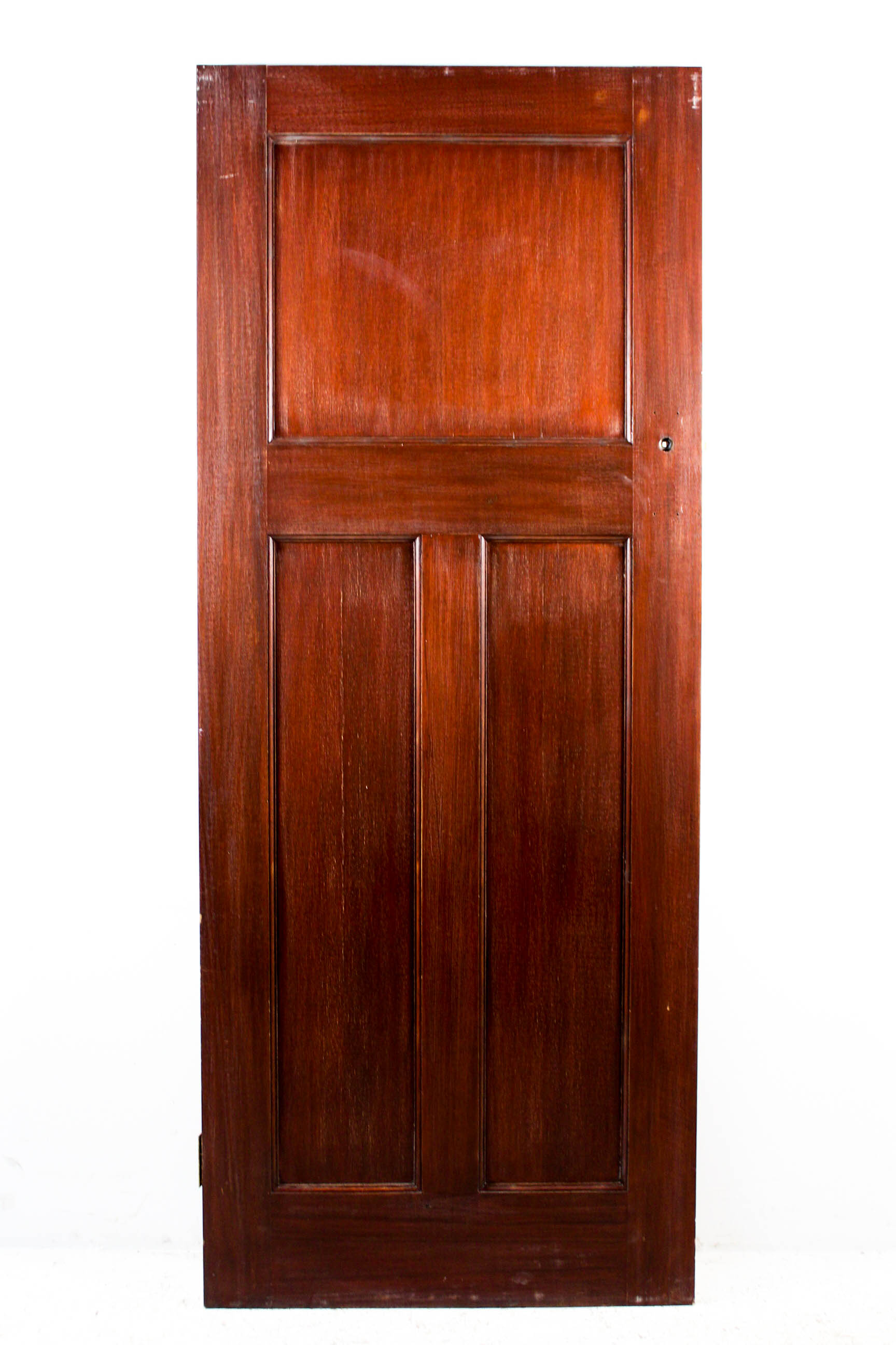Hardwood Three Panel Door | Renovators Paradise Three Panel Door