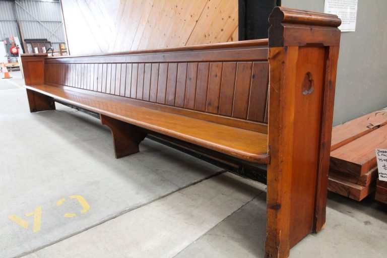 Amazing Large Church Pews | Renovators Paradise - Recycled Items