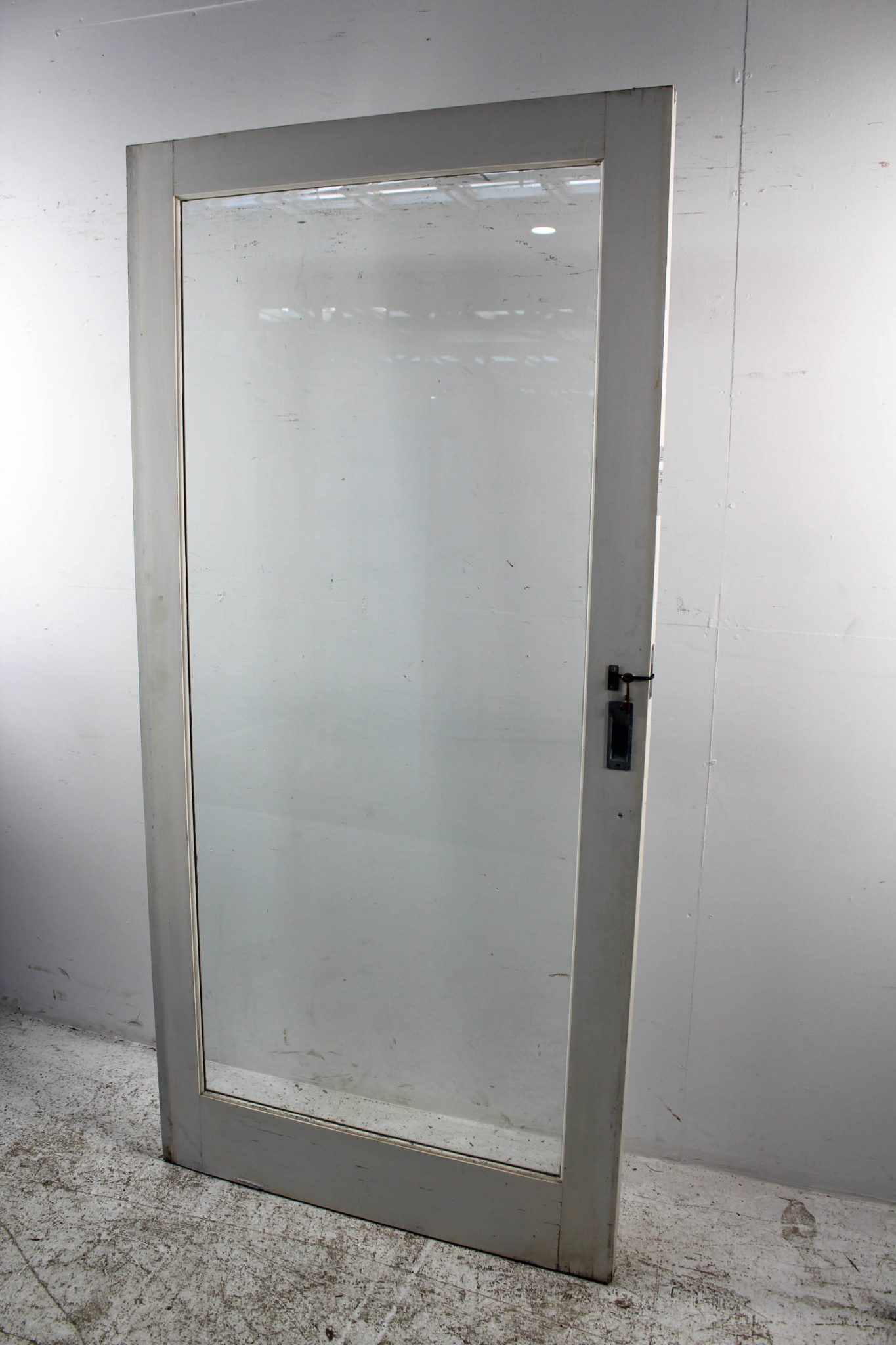 Clear Glass Sliding Door | Renovators Paradise Clear Glass Sliding Door