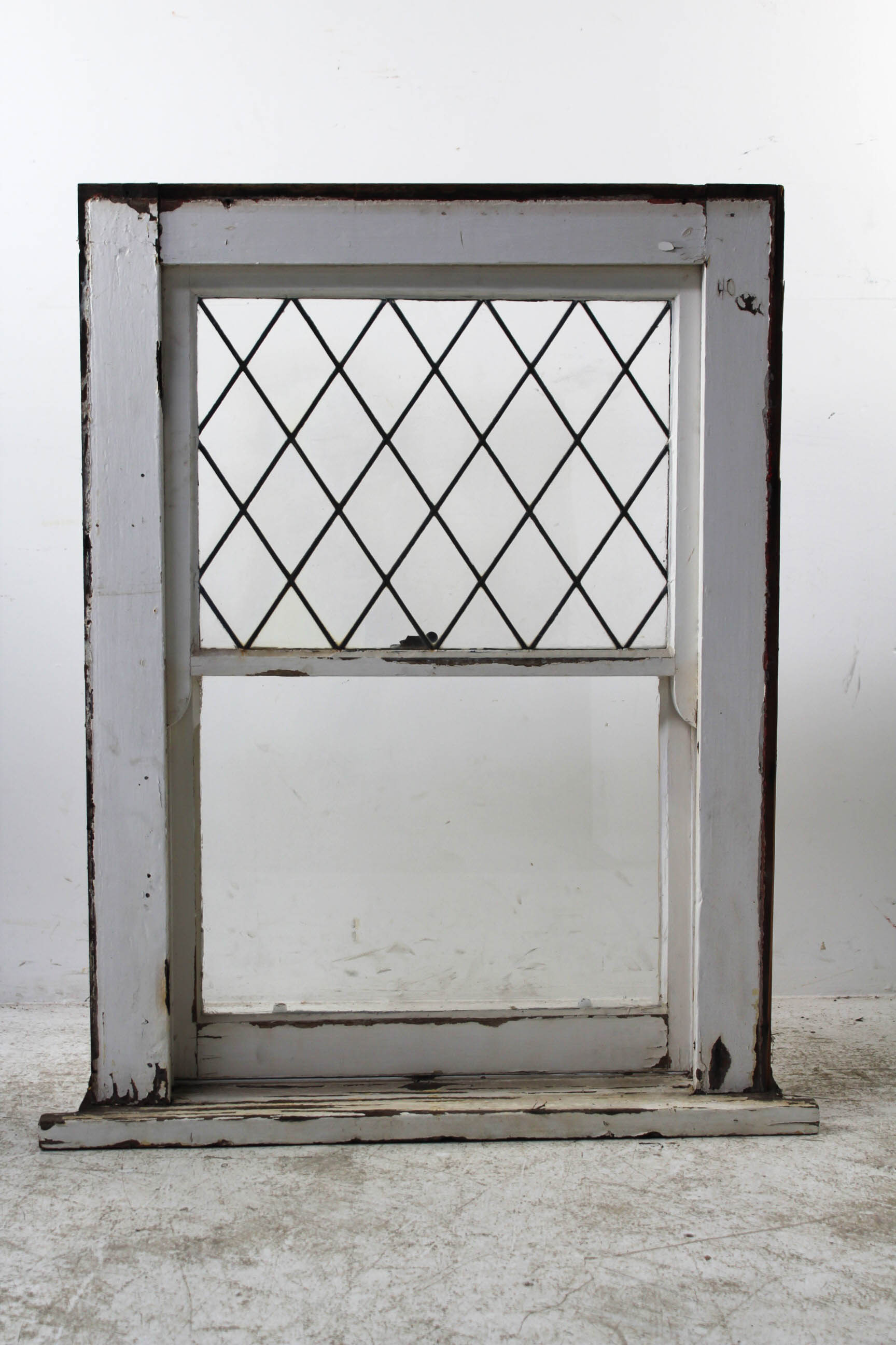 Kew Diamond Leadlight Window | Renovators Paradise Leadlight Window