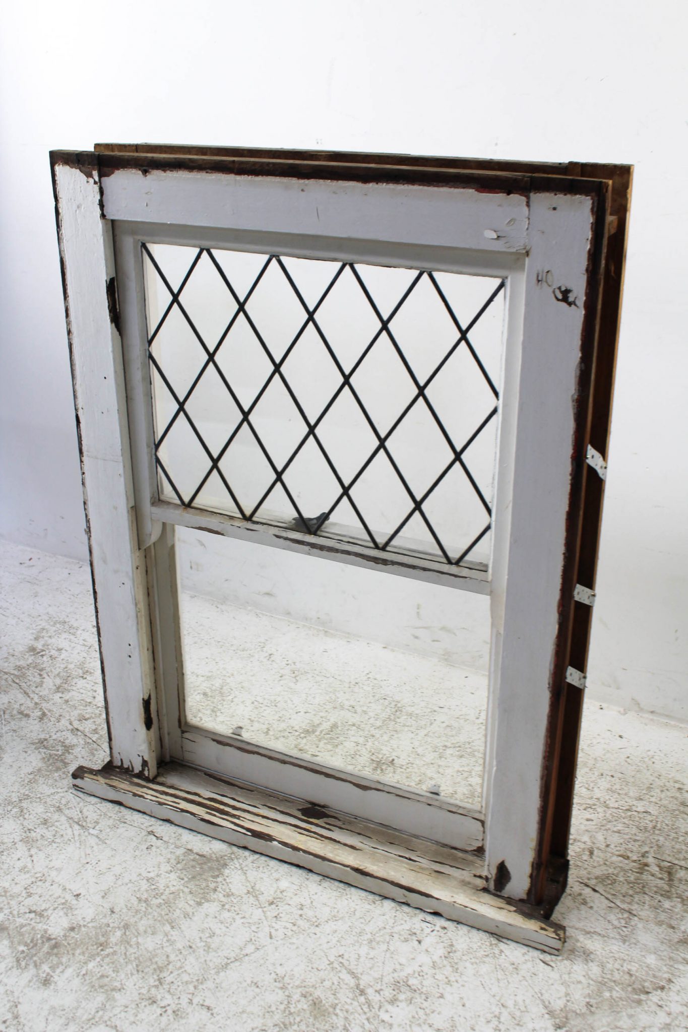 Kew Diamond Leadlight Window | Renovators Paradise Leadlight Window