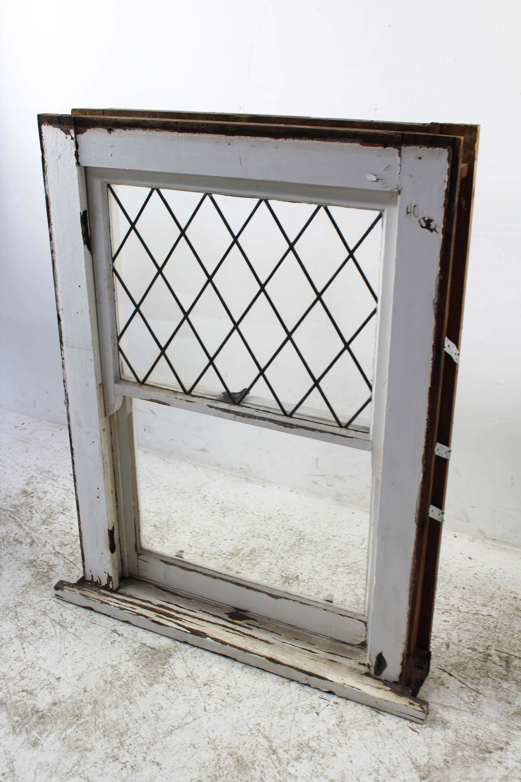 Kew Diamond Leadlight Window | Renovators Paradise Leadlight Window
