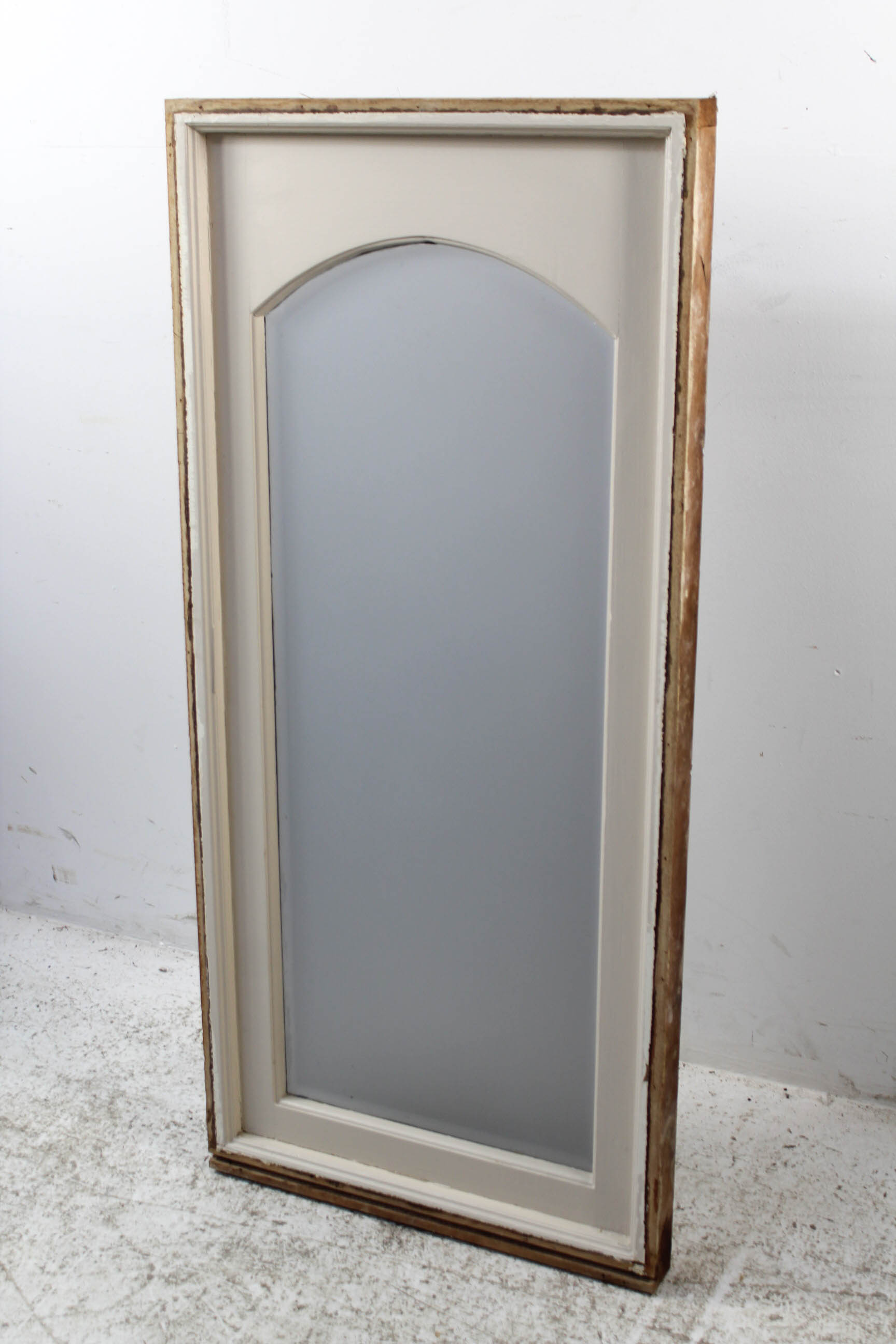 Privacy Glass Arched Window | Renovators Paradise Arched Window