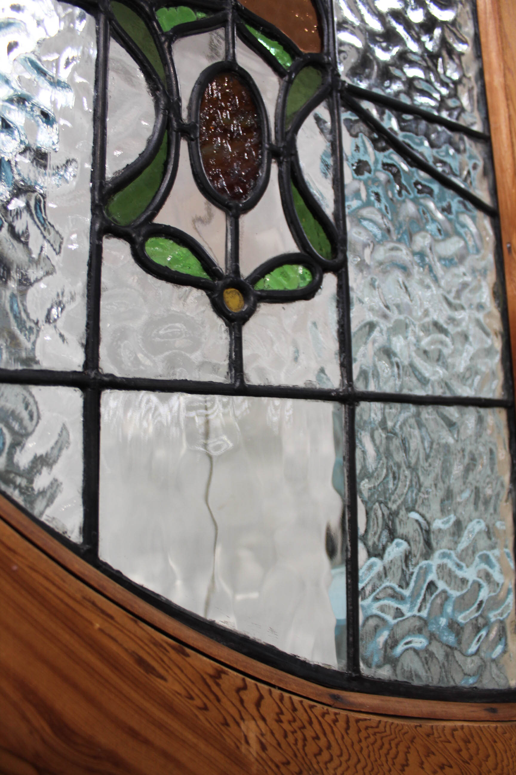 Leadlight Front Door Set | Renovators Paradise Leadlight Front Door Set