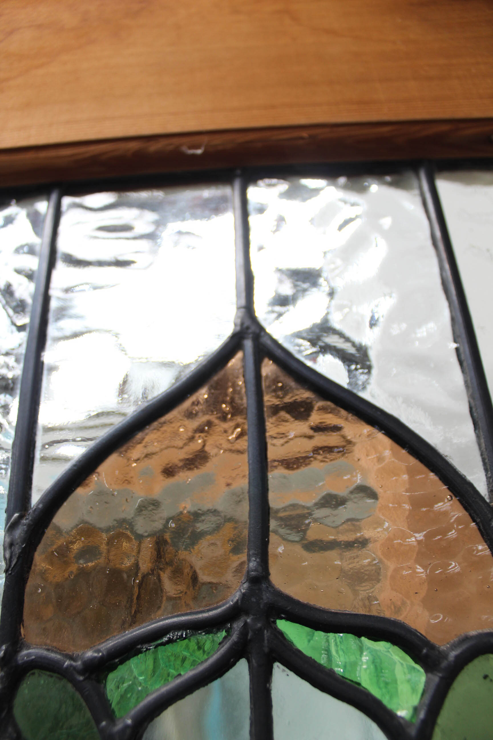 Leadlight Front Door Set | Renovators Paradise Leadlight Front Door Set