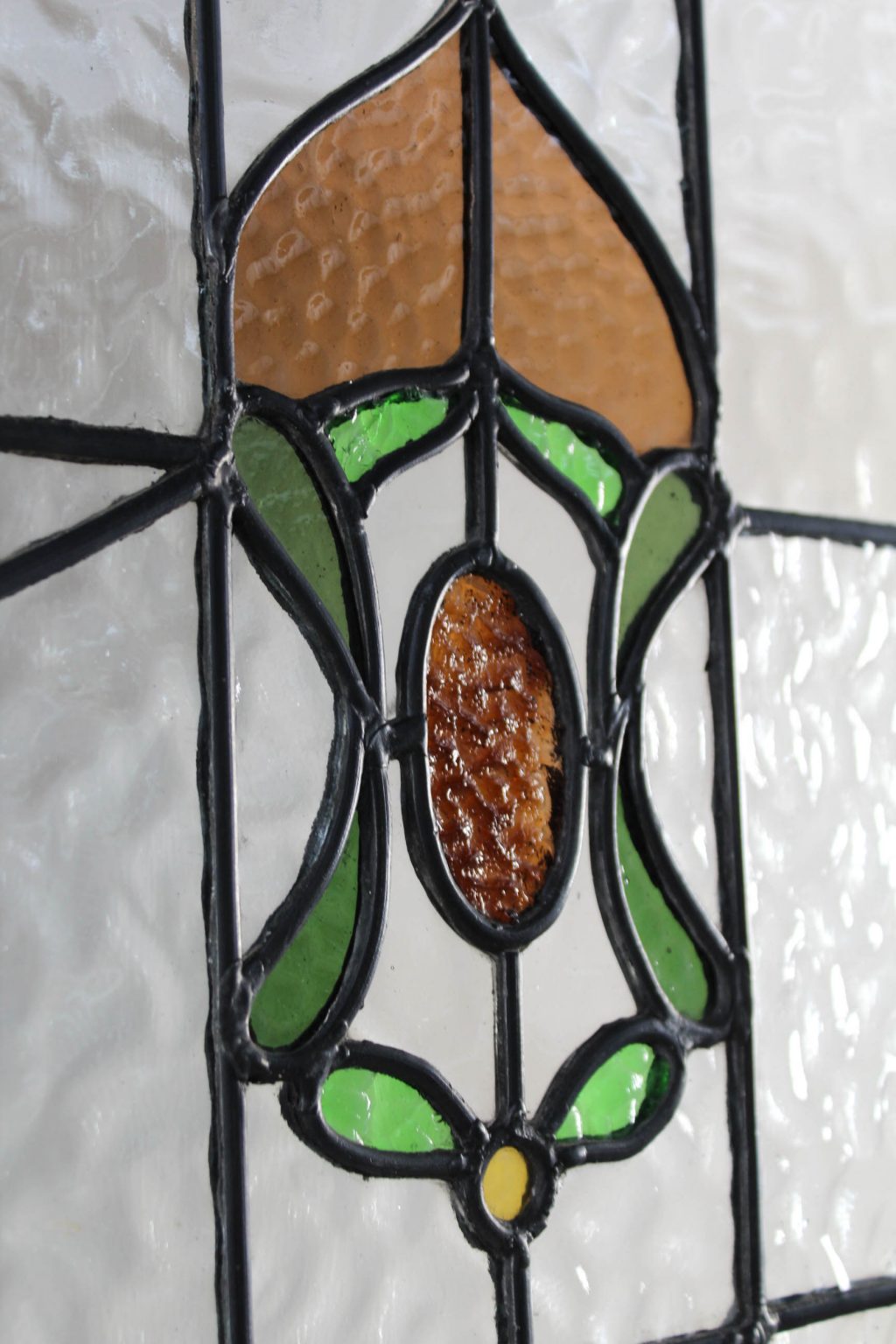 Leadlight Front Door Set | Renovators Paradise Leadlight Front Door Set