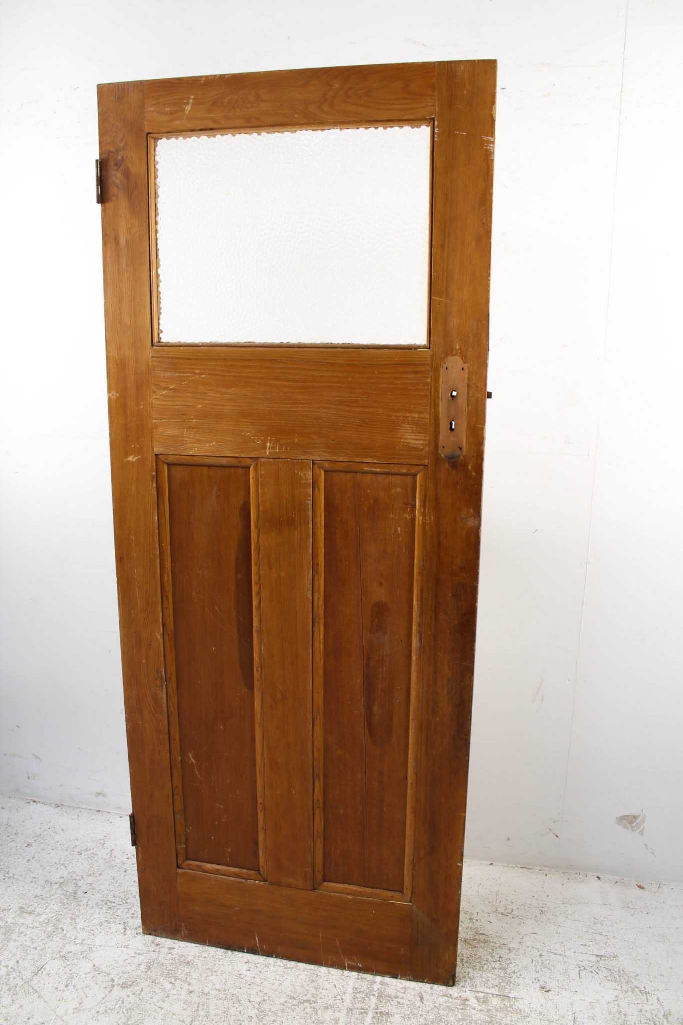 Hammer Glass 3 Panel Door | Renovators Paradise - Recycled Doors