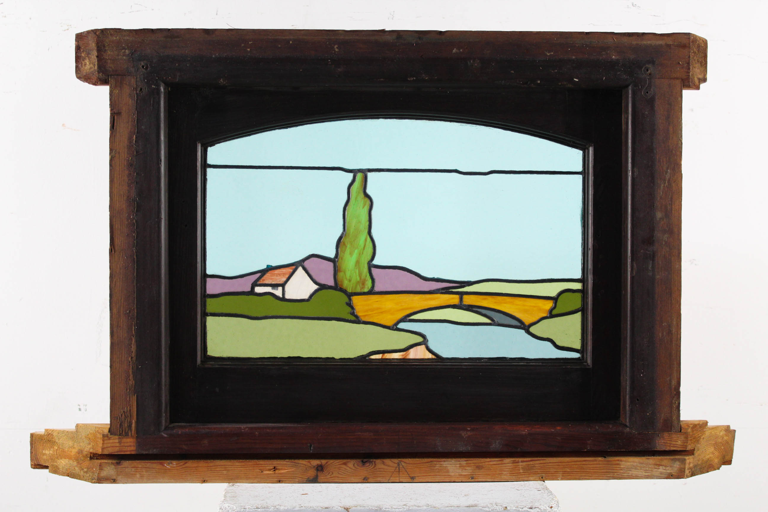 Petite Leadlight Window | Renovators Paradise Petite Leadlight Window