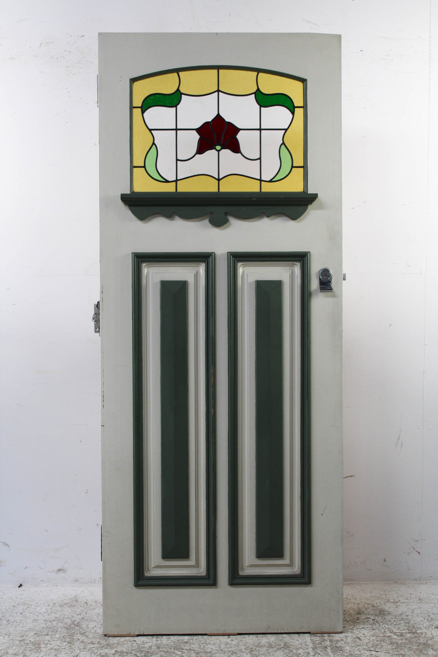 Northside Leadlight Front Door | Renovators Paradise Front Doors