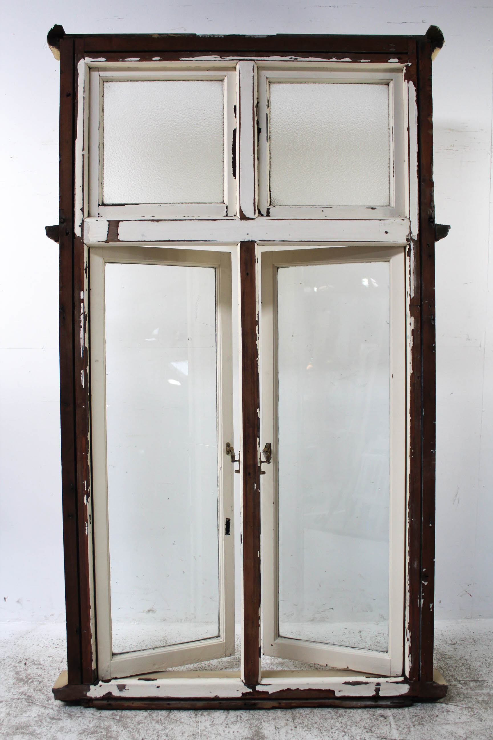 Granite Glass Top Casement | Renovators Paradise Top Casement