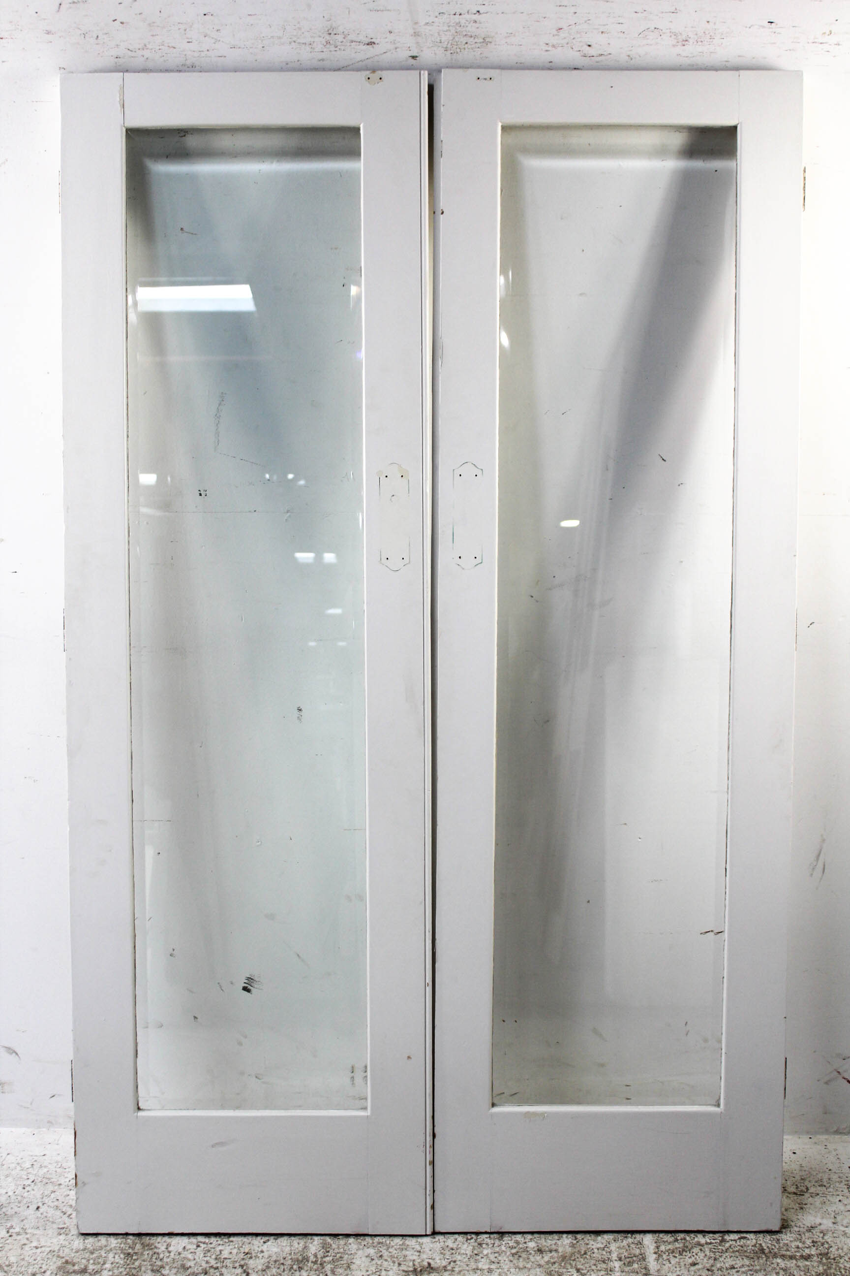 Narrow Bevelled Glass Doors | Renovators Paradise Bevelled Glass Doors